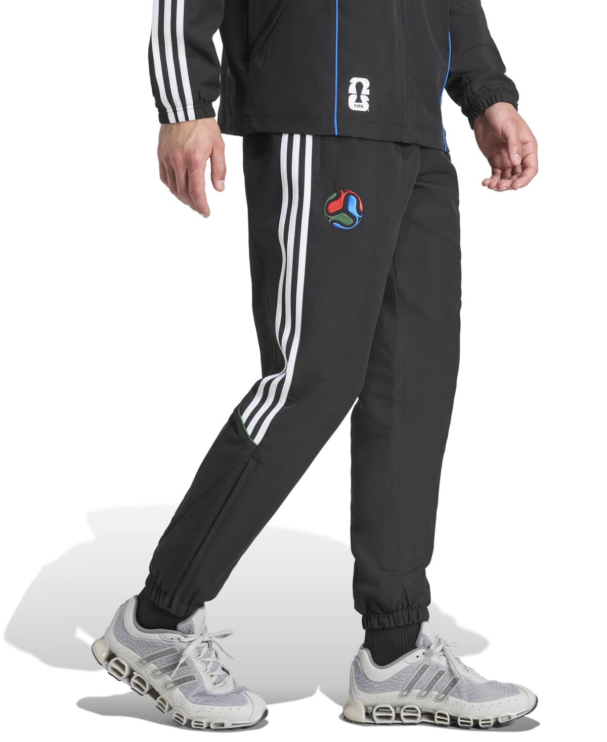 Click here for adidas Mens Host Track Regular Fit Pants - Black prices