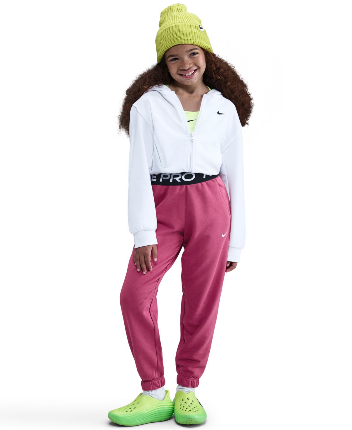 Click here for Nike Girls 7-16 Fleece Dri-fit Pull-On Joggers - S... prices