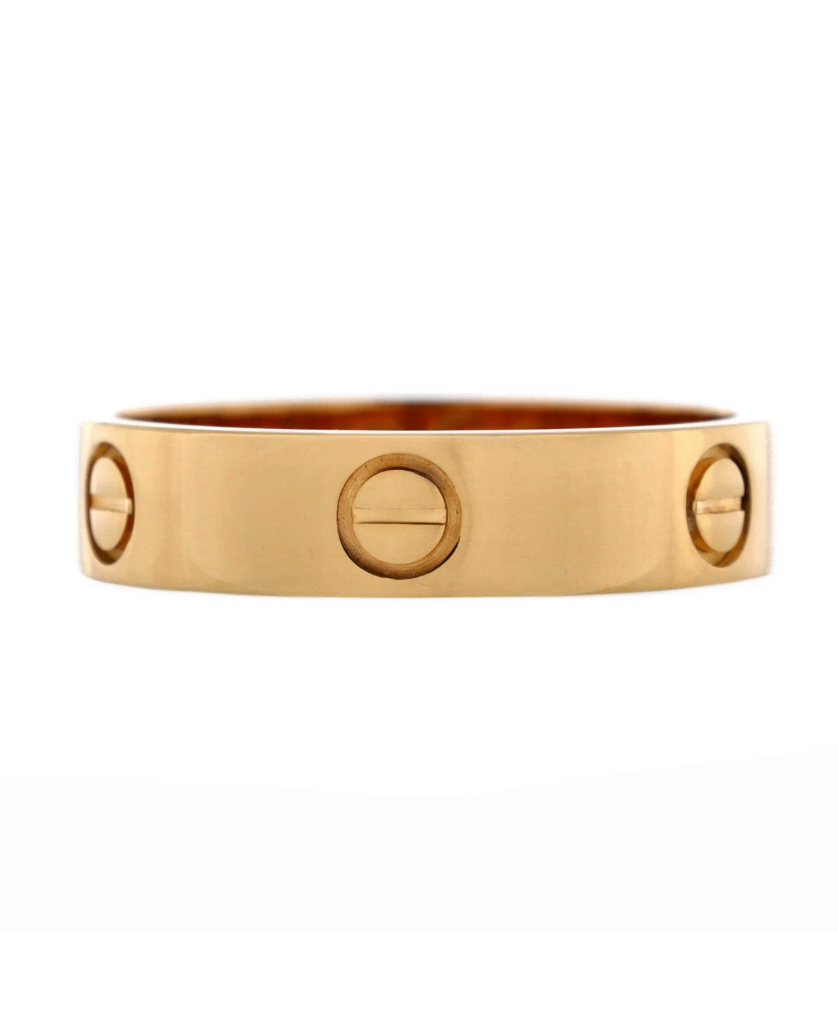 Click here for Pre-Owned Cartier Love Band Ring - 18k yellow gold prices