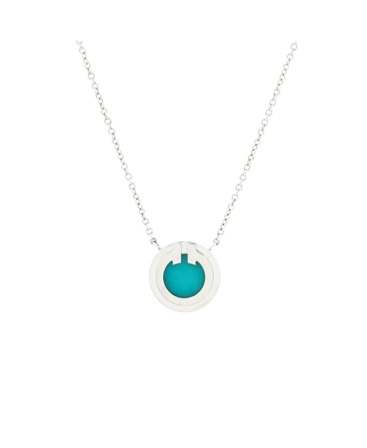 Click here for Pre-Owned Tiffany & Co. T Circle Pendant Necklace... prices