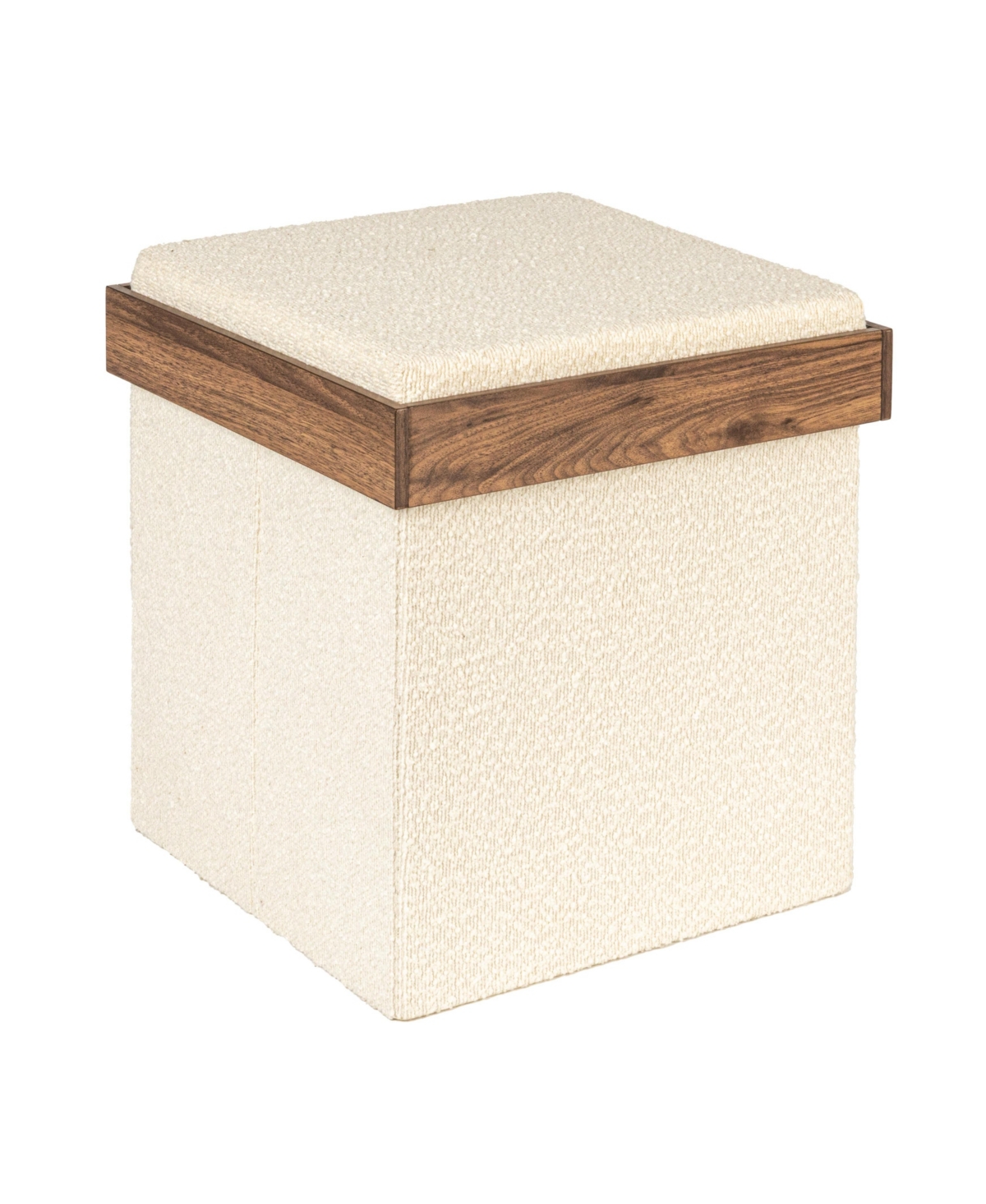 Click here for Household Essentials Versatile Boucle Ottoman with... prices