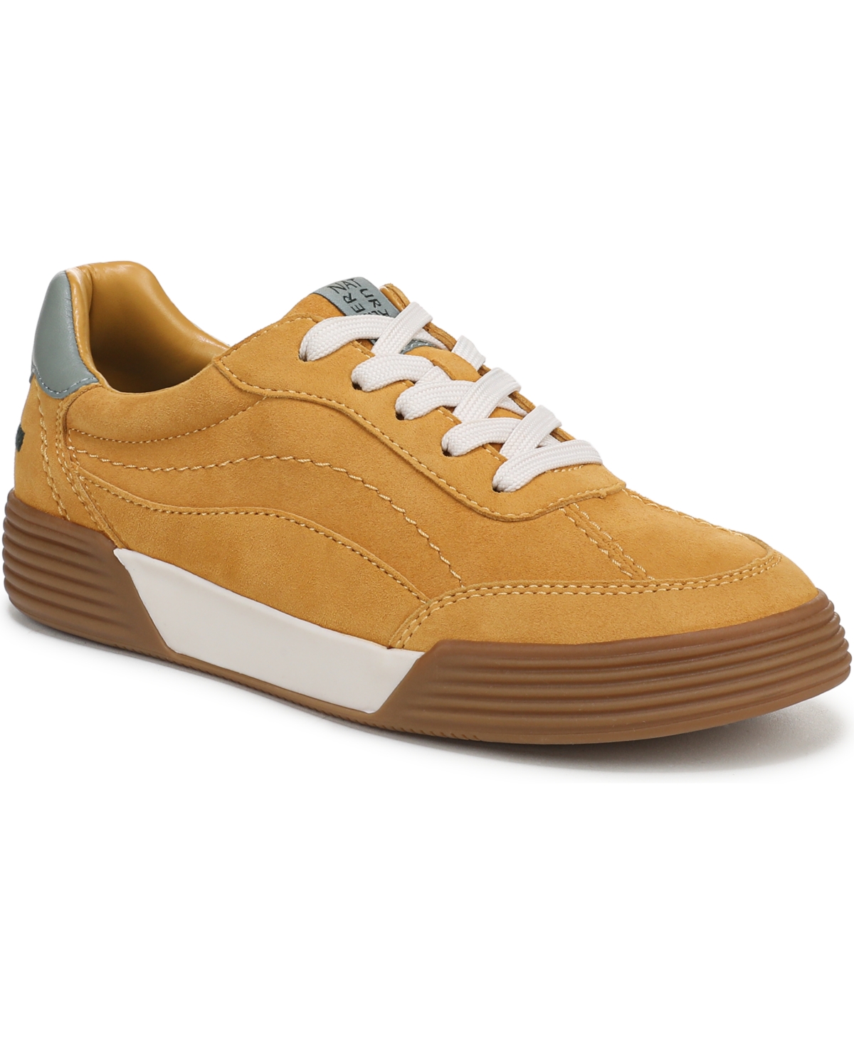 Click here for Naturalizer Cami Lace-Up Sneakers - Honey Gold prices