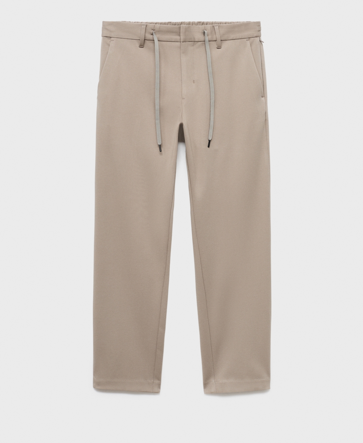 Click here for Mango Mens Stretch Fabric Slim-Fit Pants - Light... prices