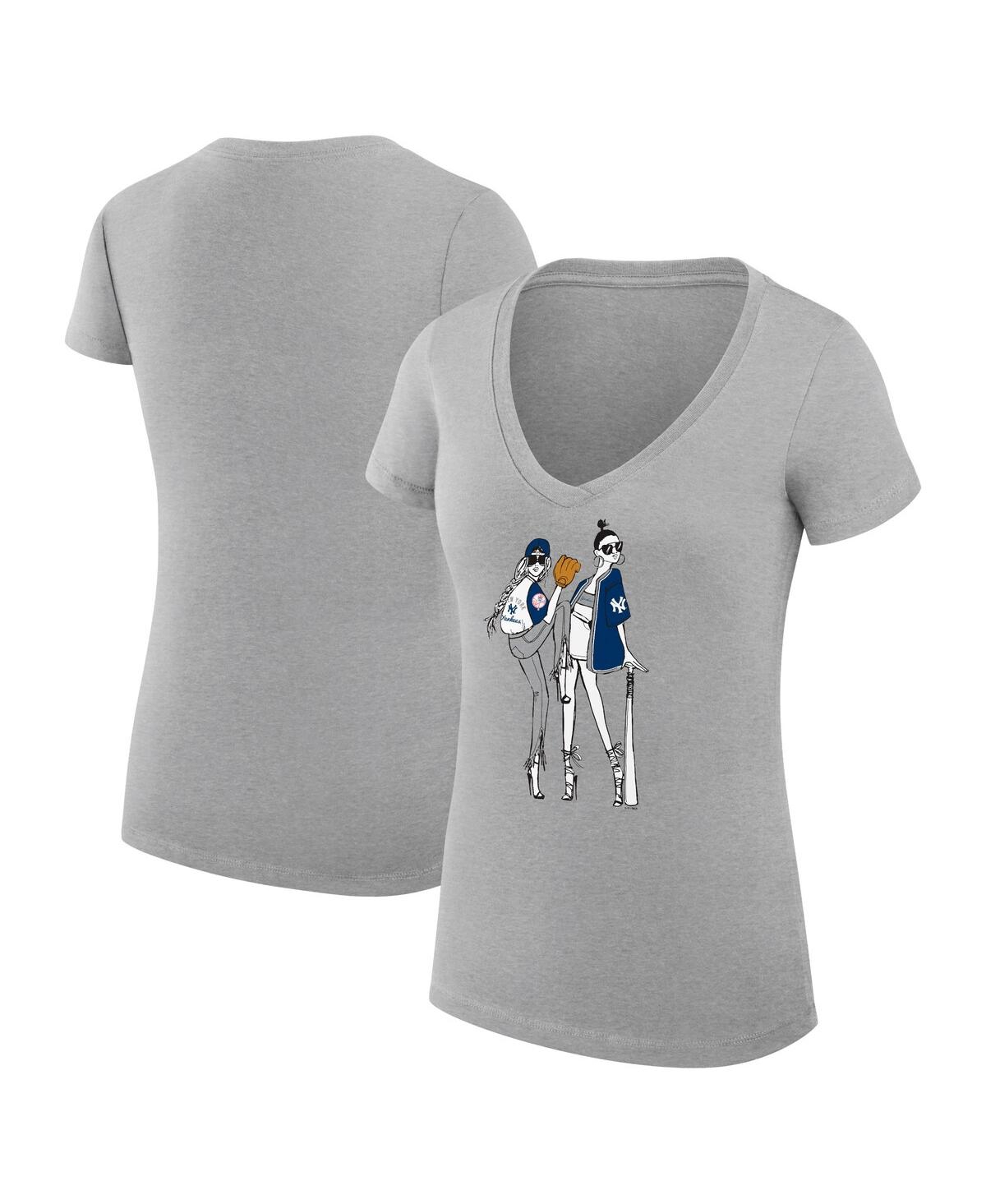 Click here for G-iii 4Her by Carl Banks Womens Heather Gray New Y... prices