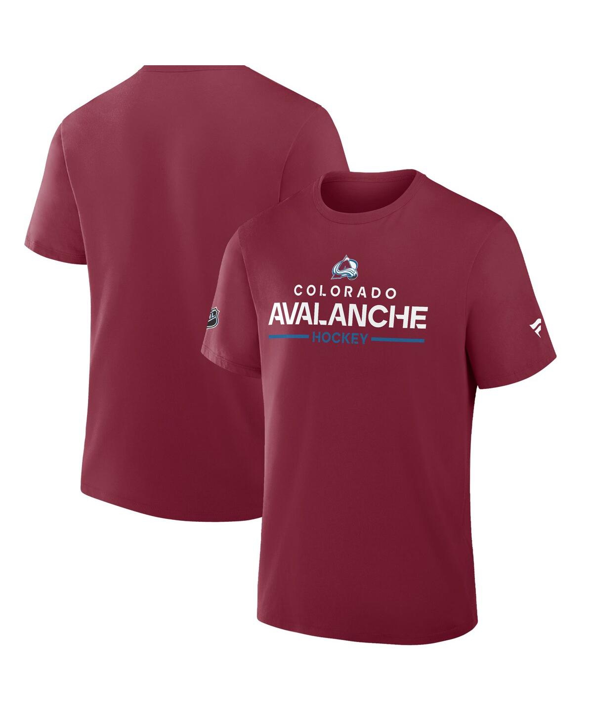 Click here for Fanatics Mens Burgundy Colorado Avalanche Authenti... prices