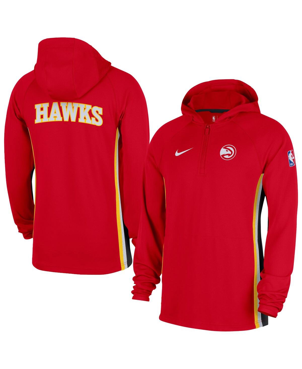 Click here for Nike Mens Red Atlanta Hawks Authentic On Court Zon... prices