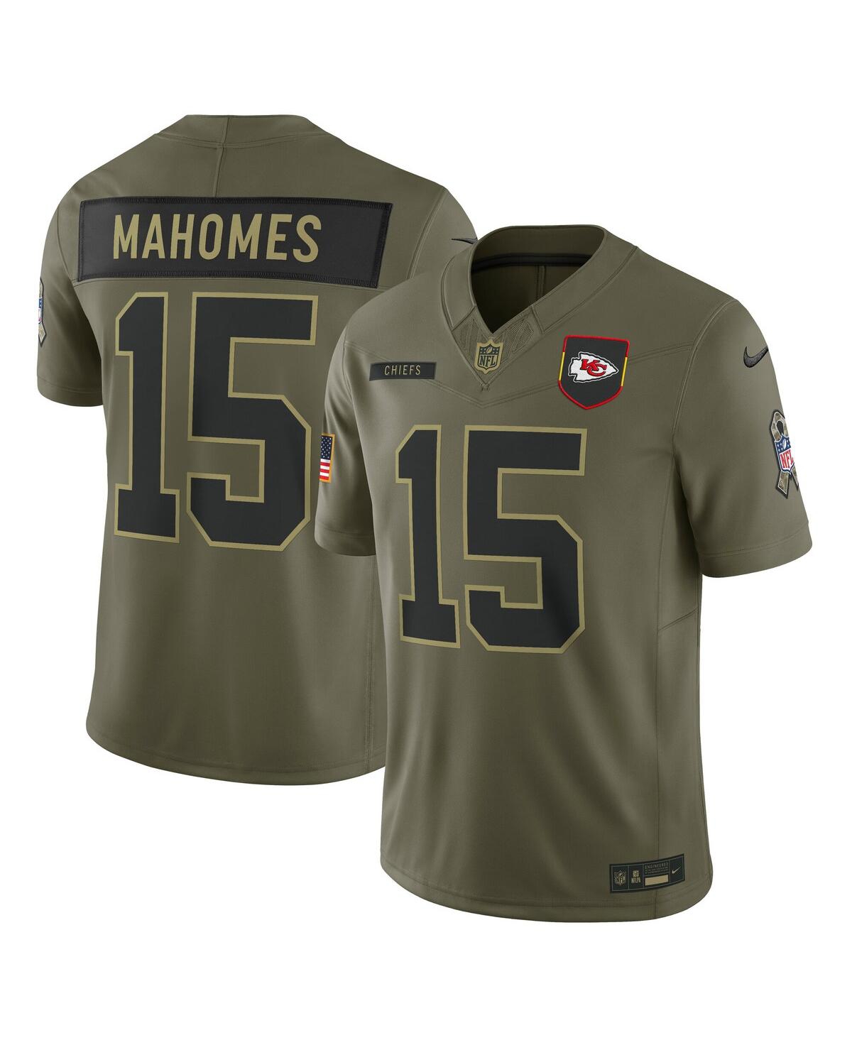 Click here for Nike Mens Patrick Mahomes Olive Kansas City Chiefs... prices