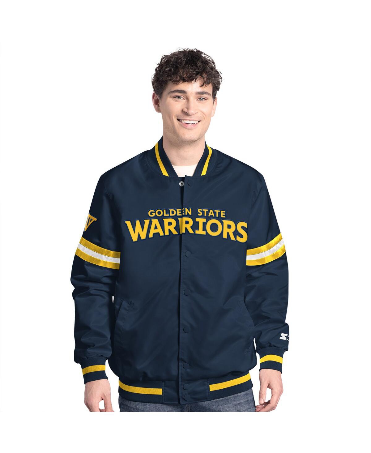 Click here for Starter Mens Navy Golden State Warriors Scout Full... prices