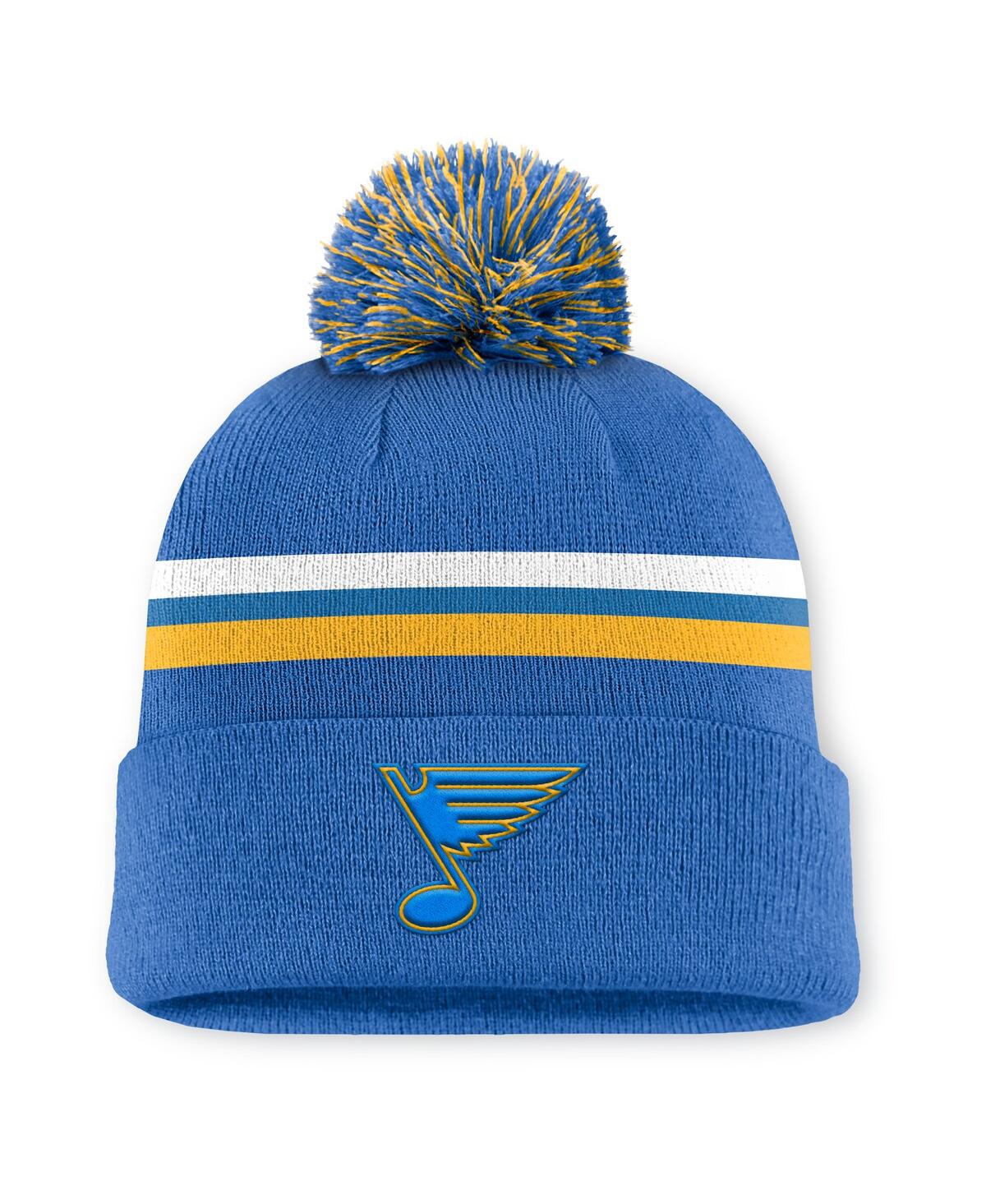 Click here for Fanatics Mens Blue St. Louis Blues Authentic Pro R... prices