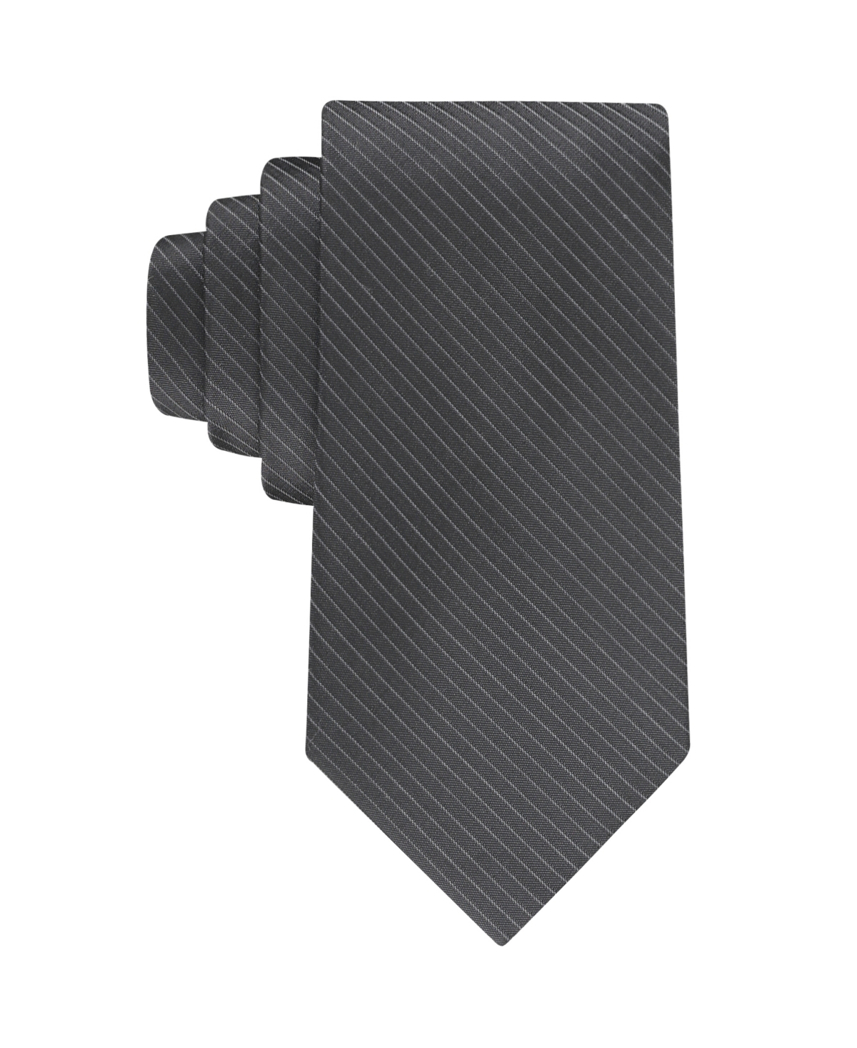 Click here for Calvin Klein Mens Kiara Pin Stripe Tie - Gray prices