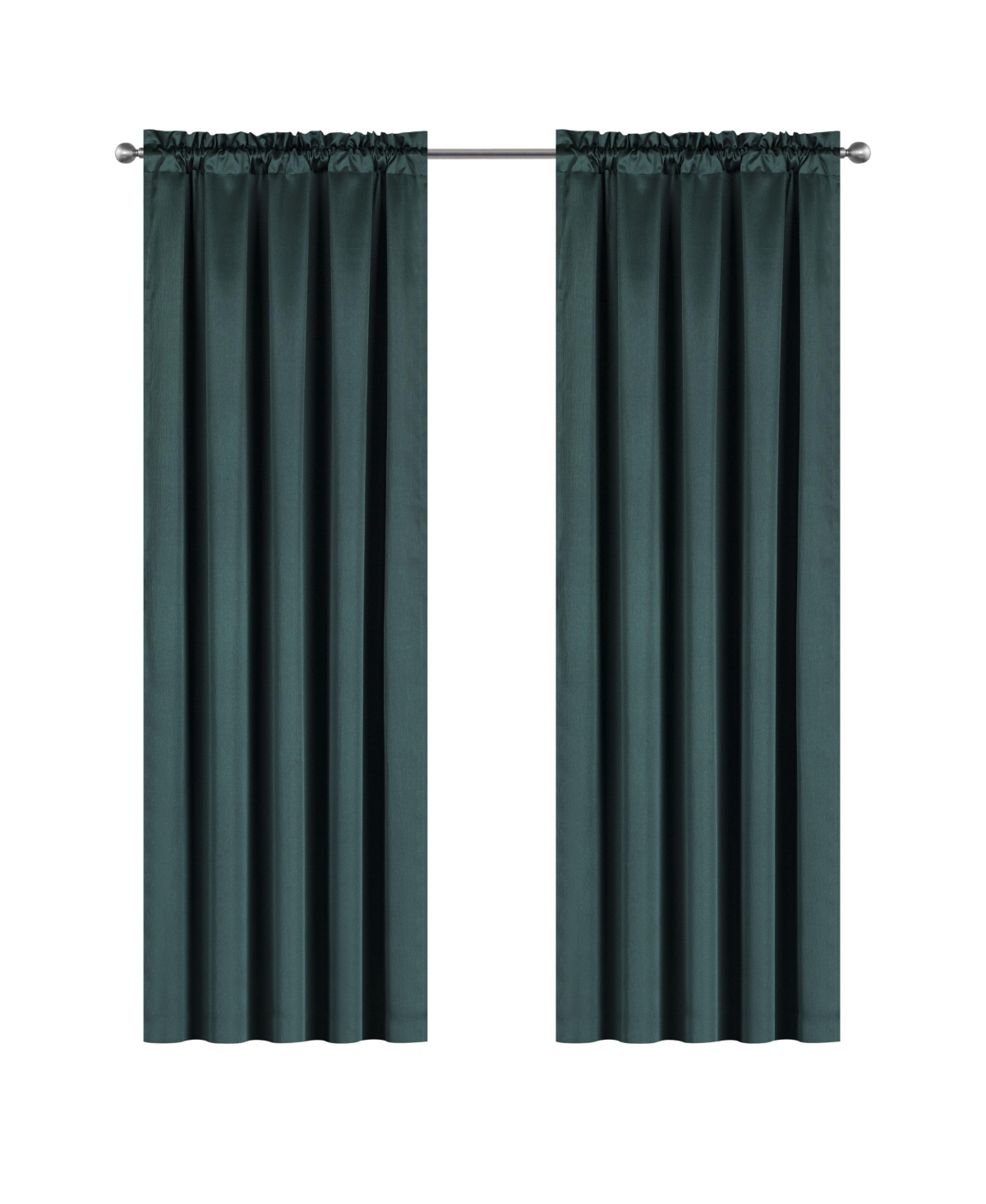 Click here for Kate Aurora Set Of 2 Piece Crinkle Sheer Rod Pocke... prices