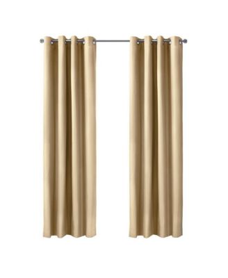 Thermaplus Alpine Blackout Premium Stylish Functional Grommet Curtain Panel 52 X22 X Taupe