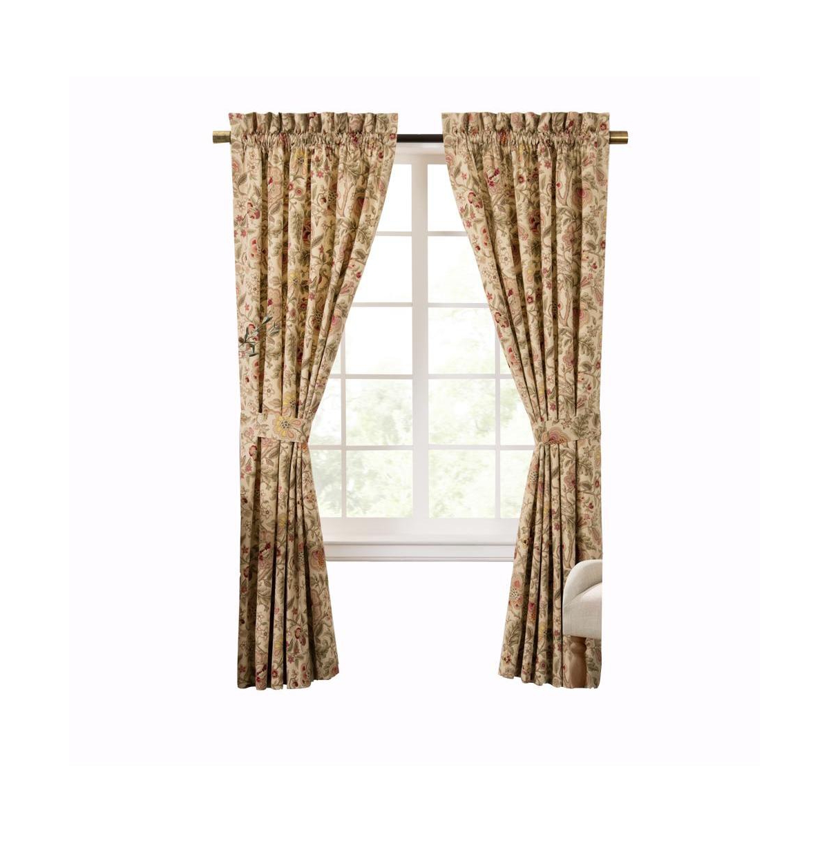 Click here for Ellis Curtain Regency 3" Rod Pocket Curtain P... prices