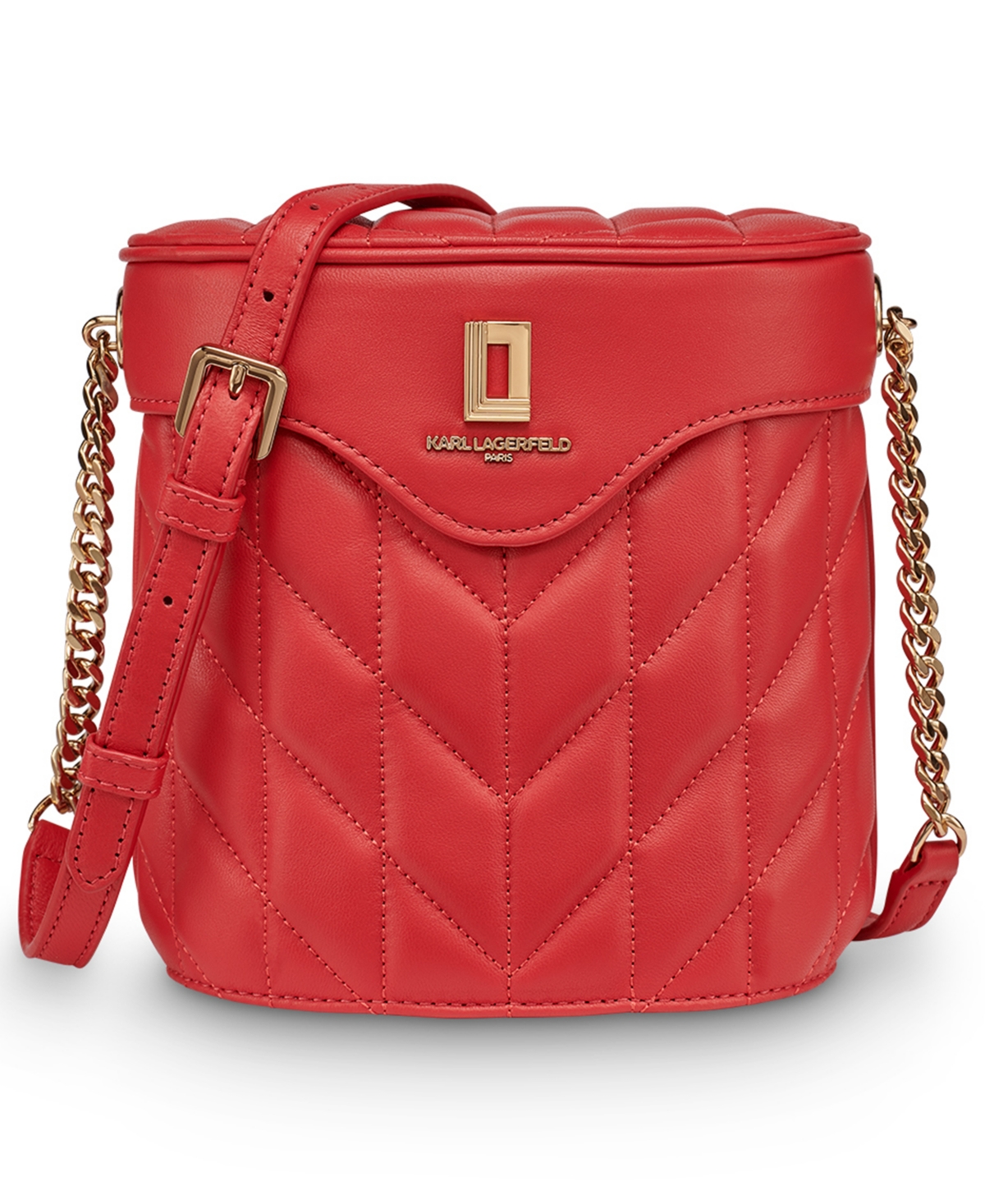 Click here for Karl Lagerfeld Paris Lafayette Leather Crossbody B... prices