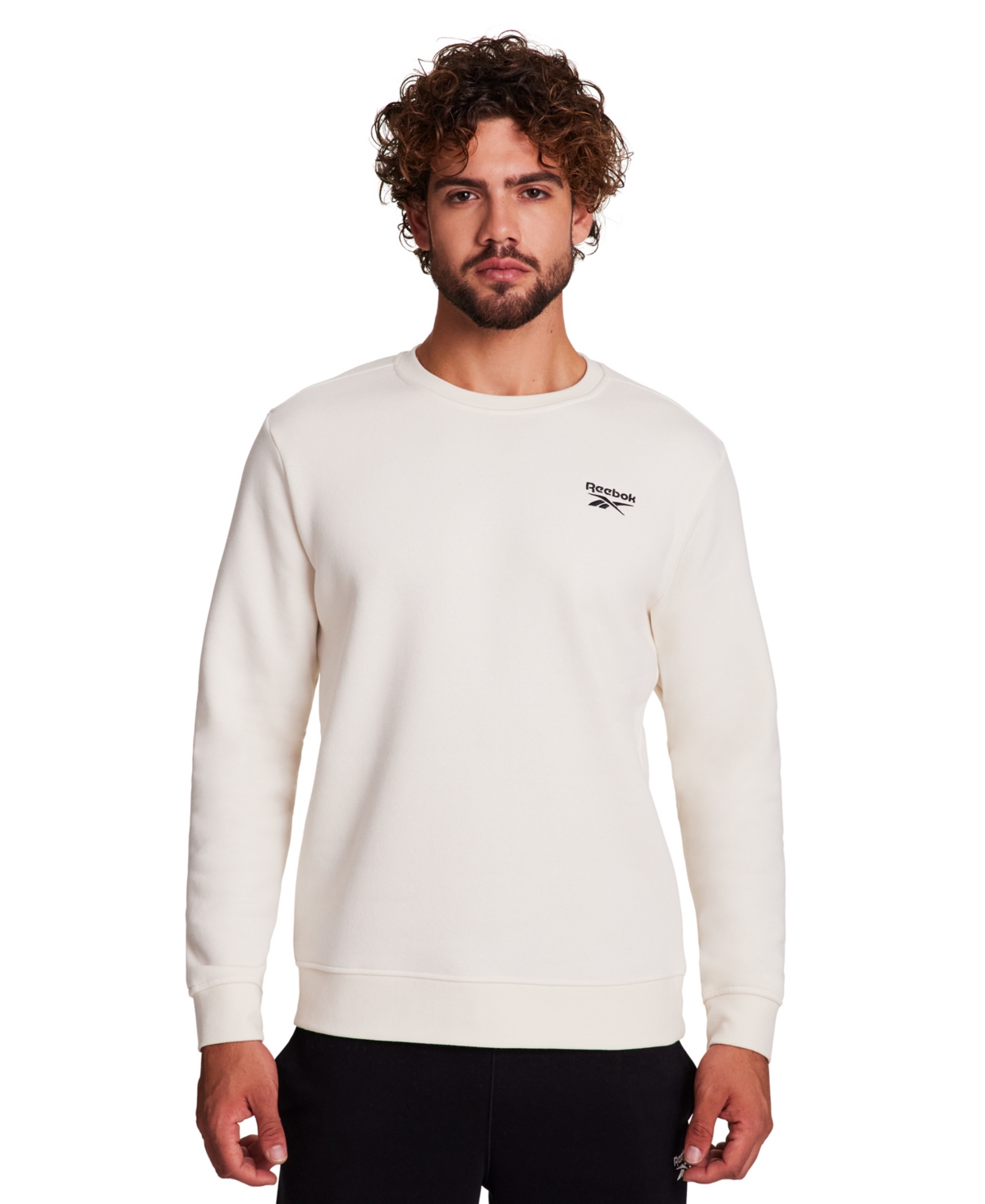 Click here for Reebok Mens Embroidered Chest Logo Sweatshirt - Al... prices