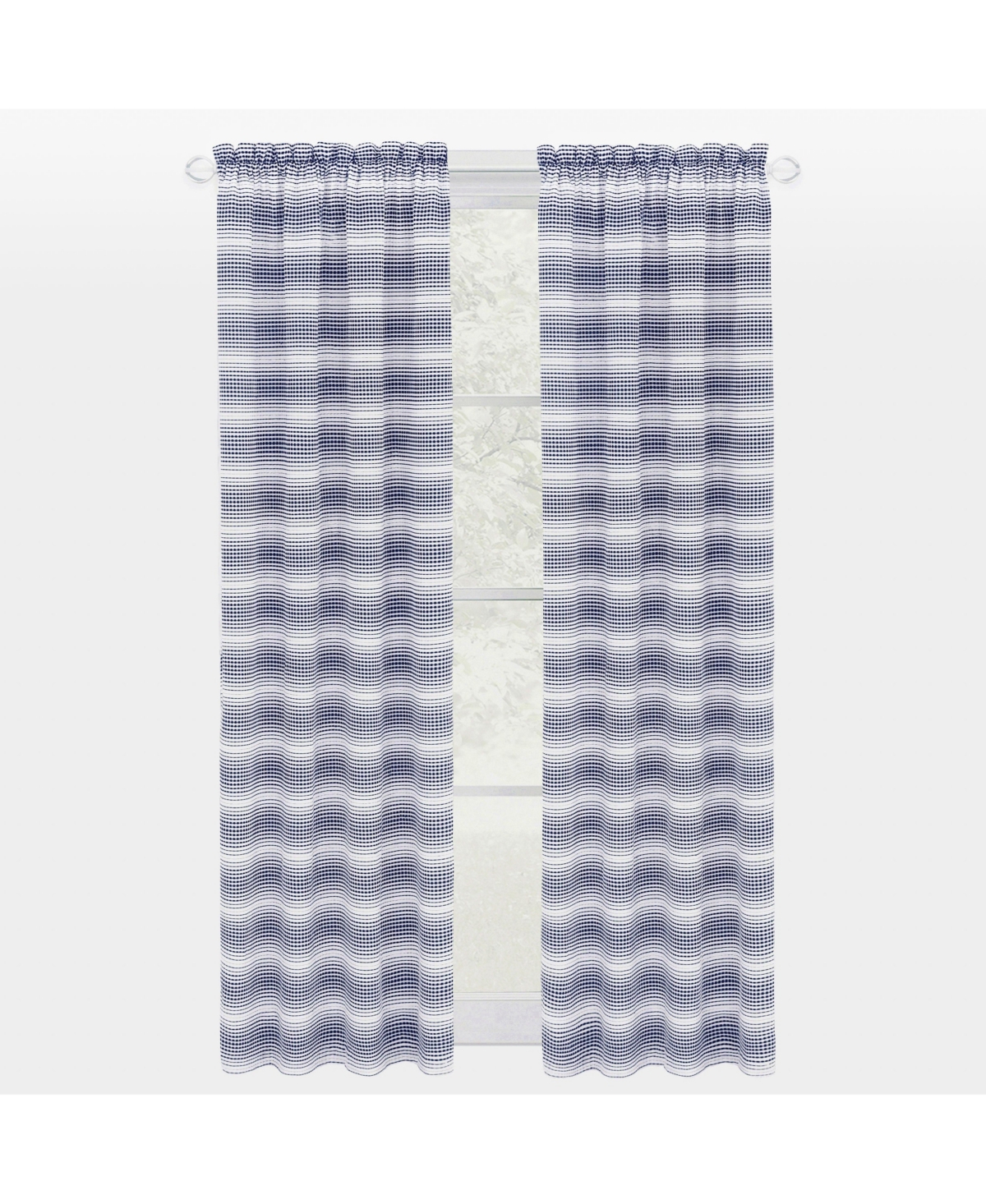 Click here for Kate Aurora 1 Piece Isabelle Abstract Rod Pocket S... prices
