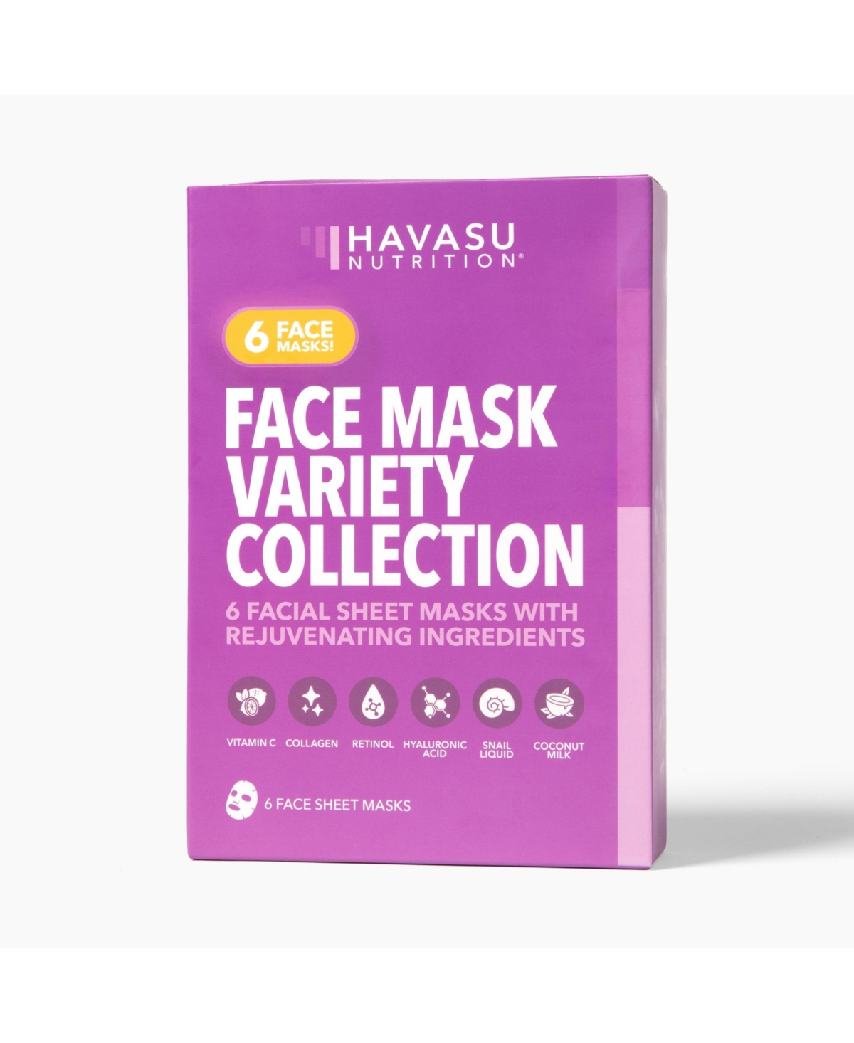 Click here for Havasu Nutrition Face Sheet Masks (6 Pack)  prices