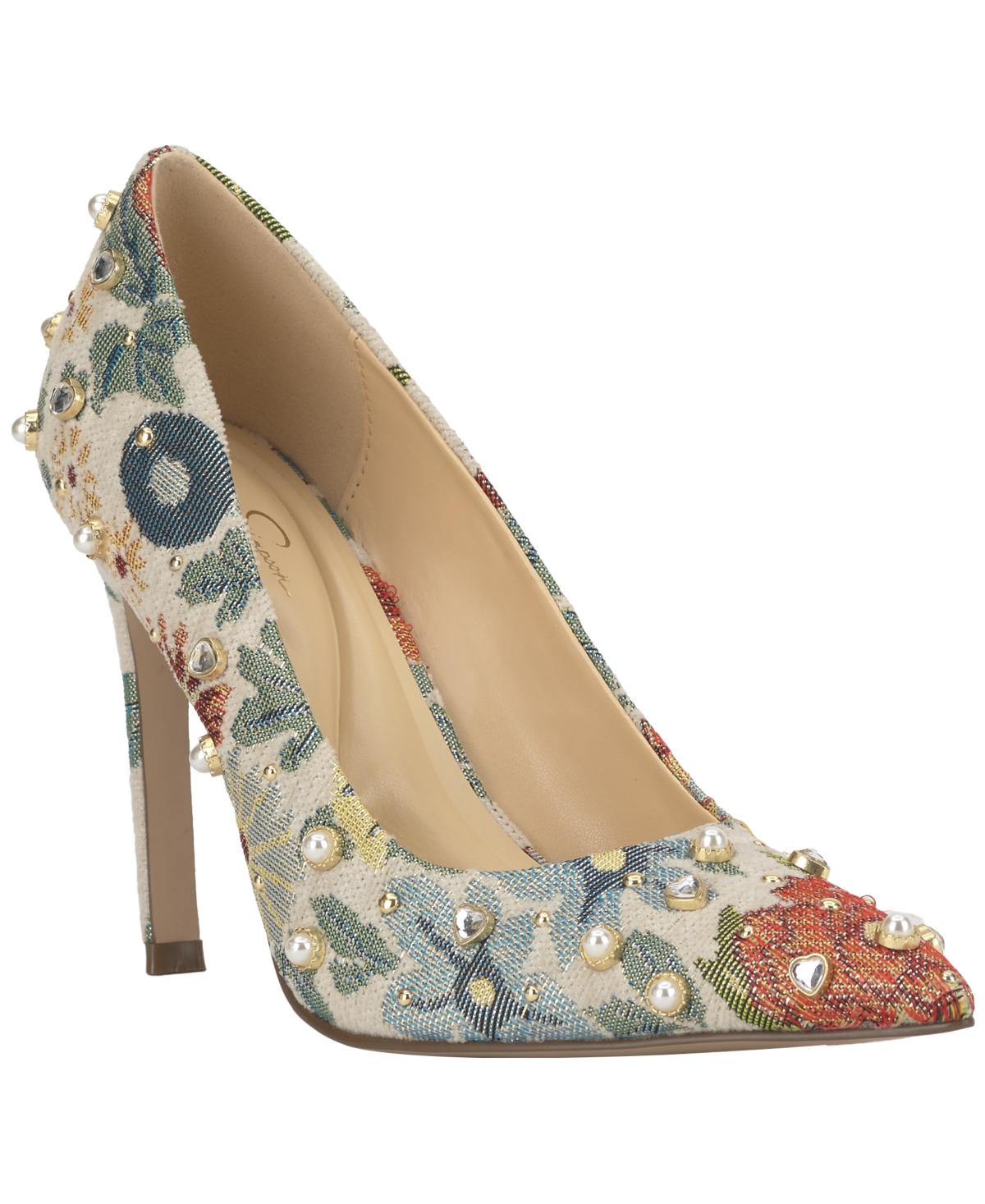 Click here for Jessica Simpson Womens Welica Embellished Pointed-... prices