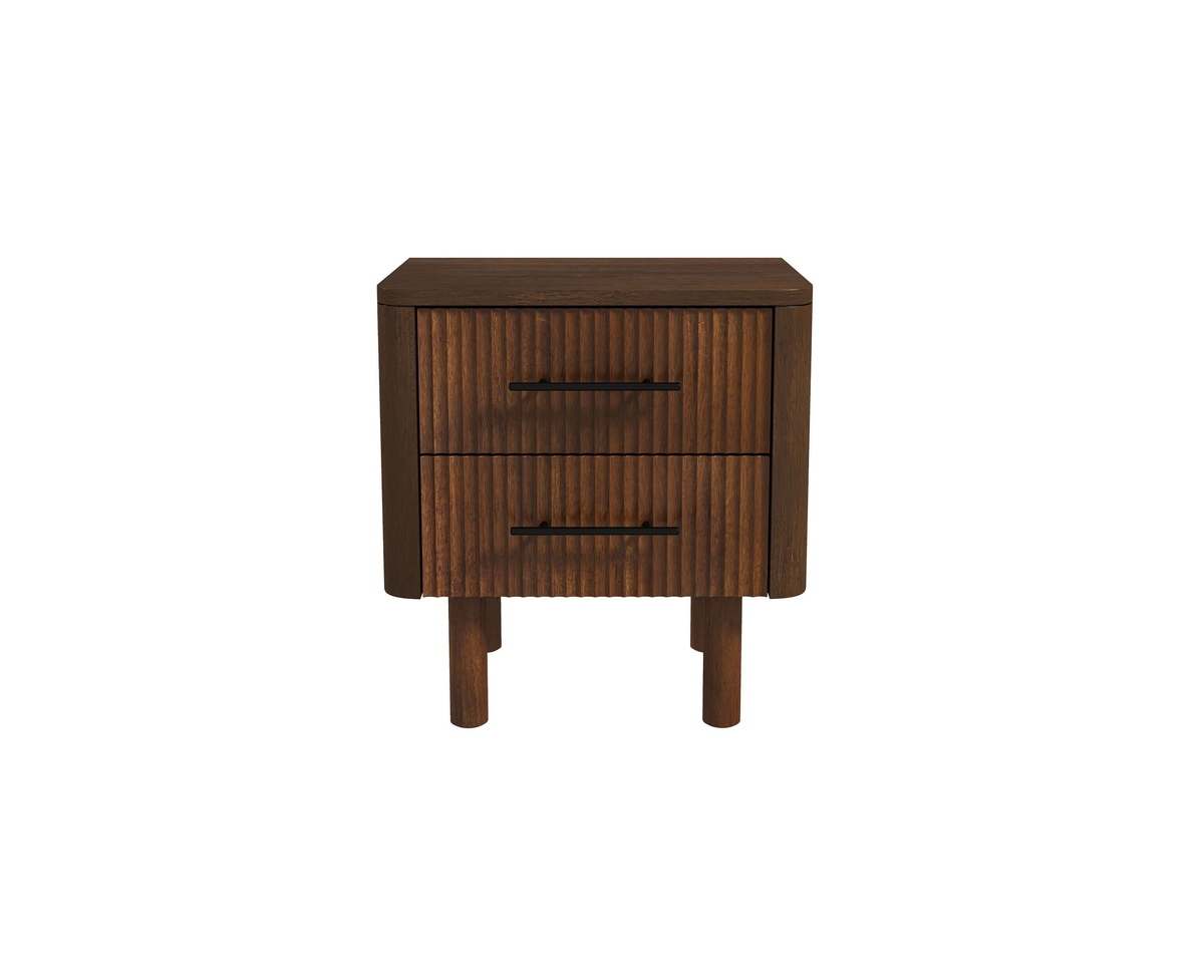 Click here for Casainc Storage Cabinet with 2 Drawers - Walnut prices