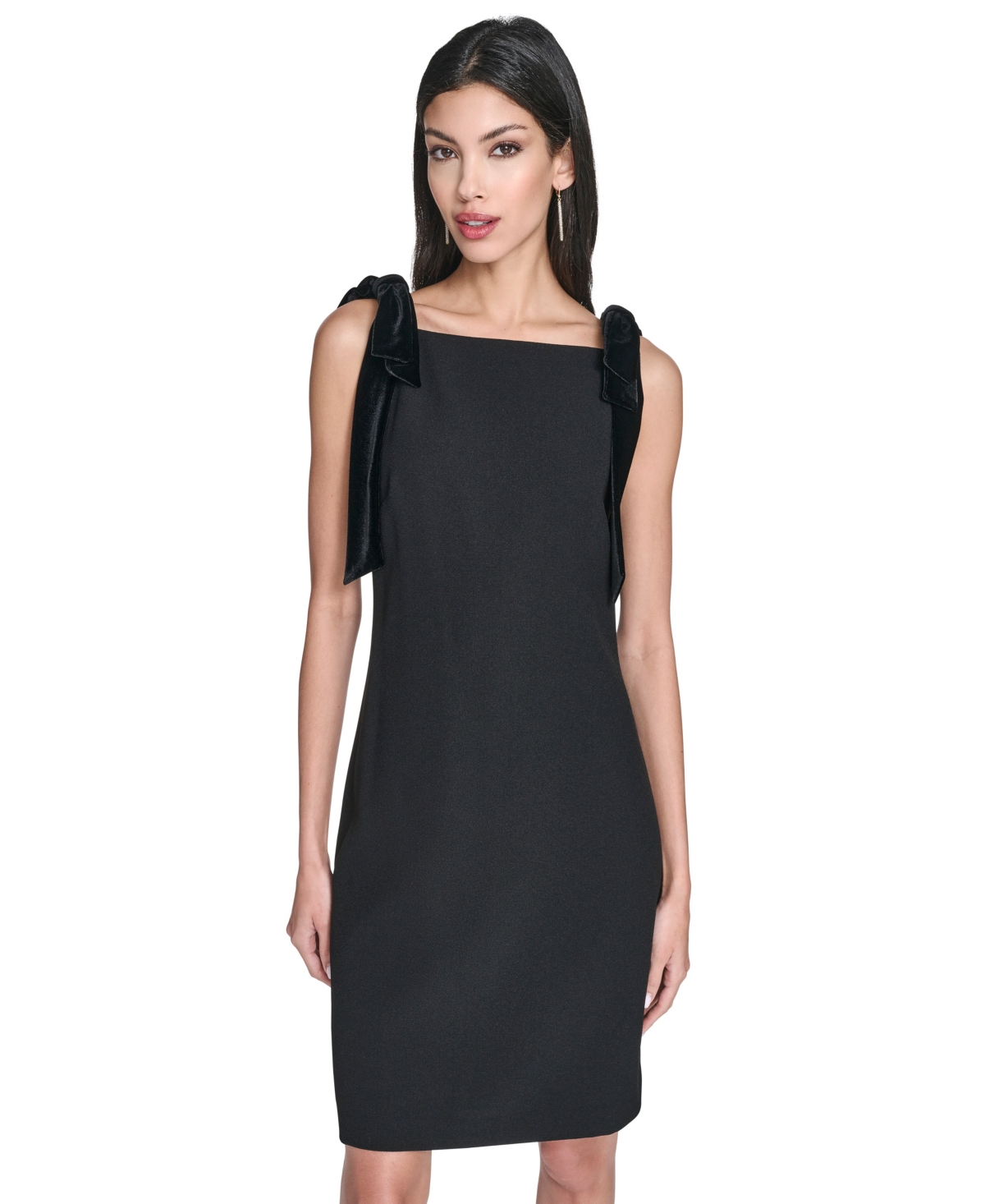 Click here for Vince Camuto Womens Square Neck Sleeveless Dress -... prices