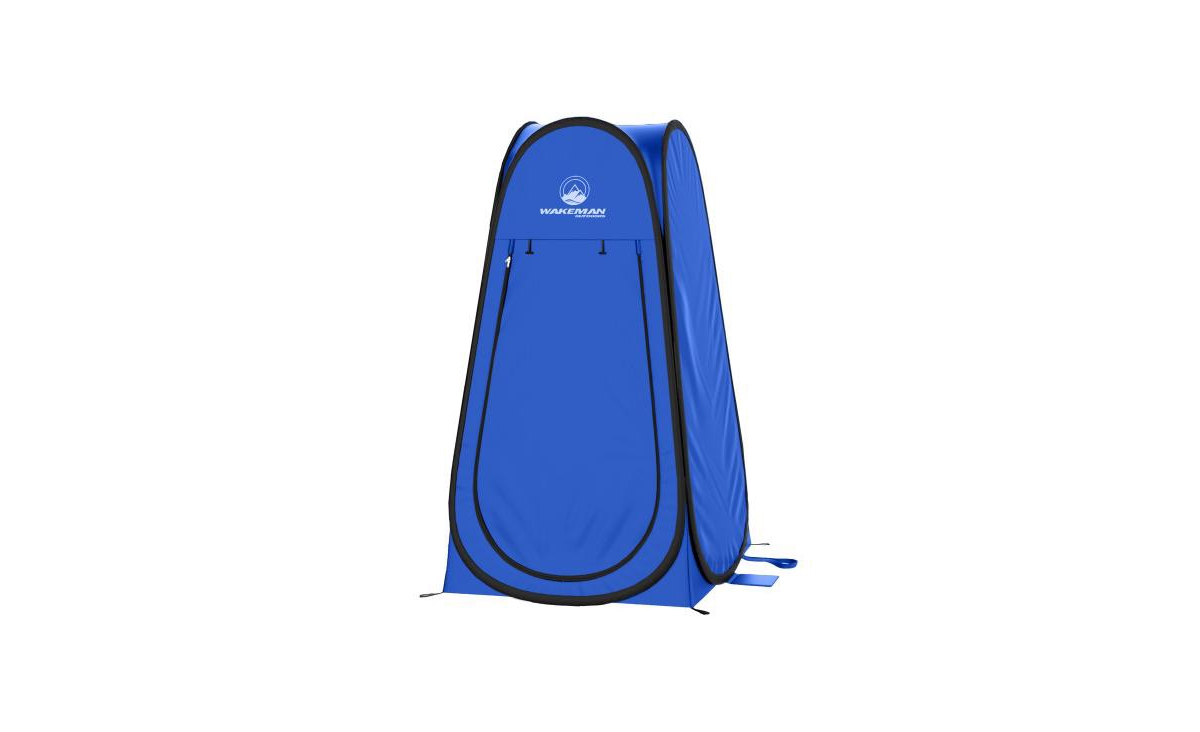 Click here for Wakeman Outdoors Pop Up Privacy Tent  Blue prices