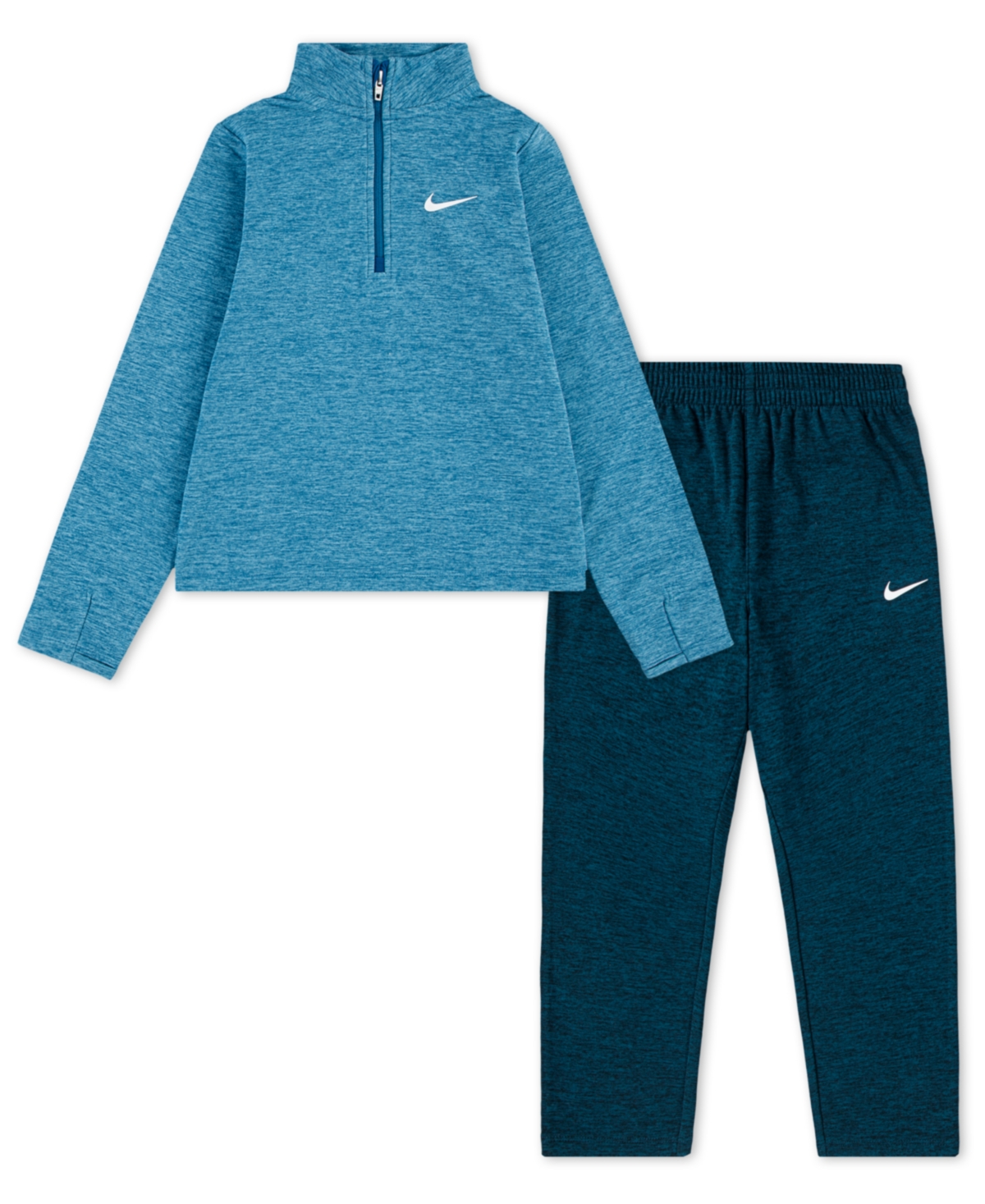Click here for Nike Boys 4-7 2-Piece Quarter-Zip Sunset Fleece T-... prices