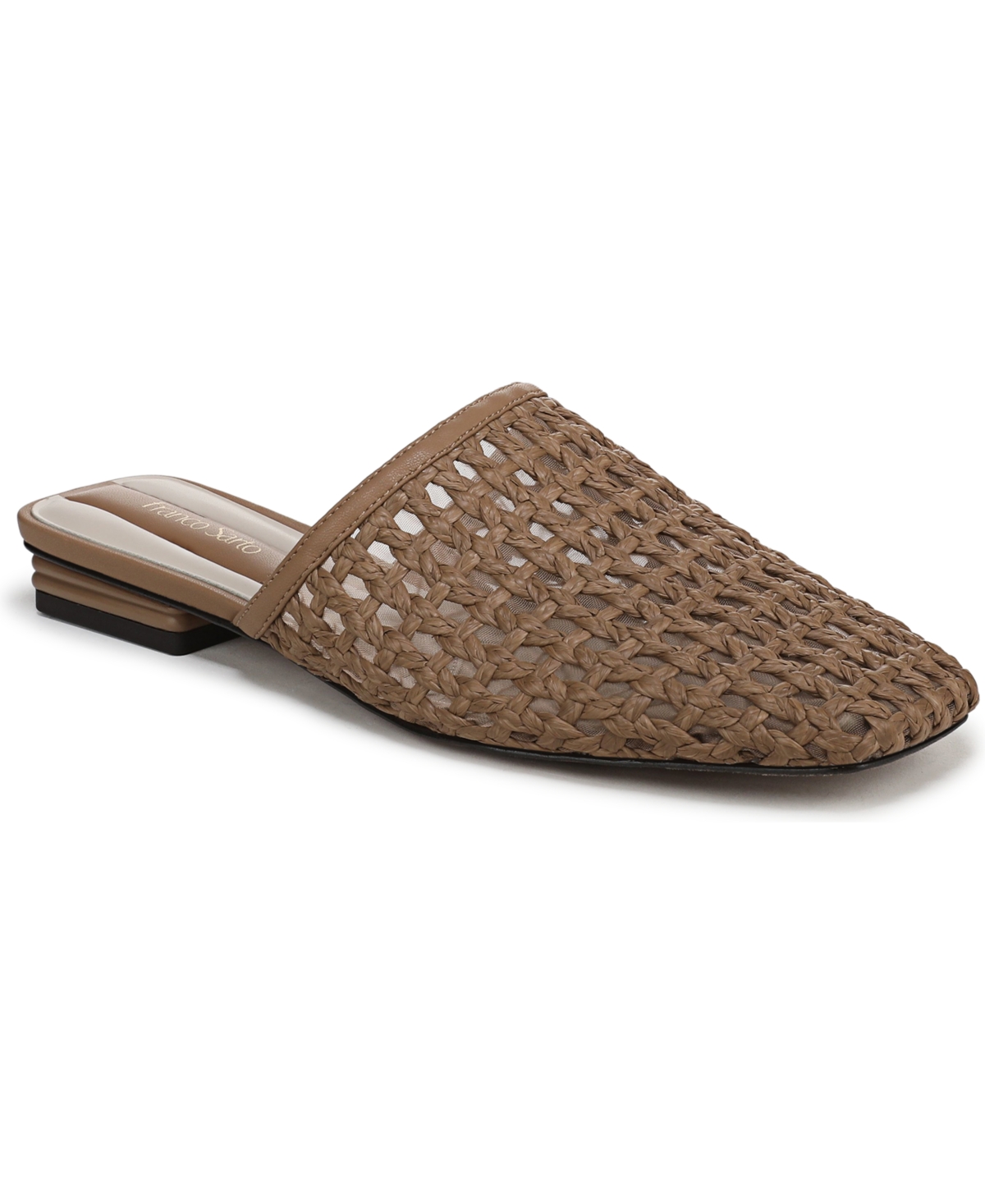 Click here for Franco Sarto Womens Toba Mules - Dark Brown Fabric prices