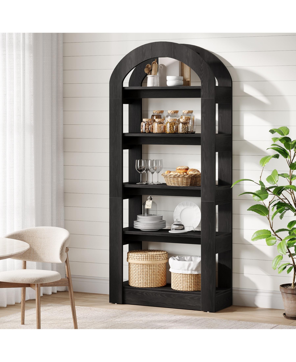 Click here for Tribesigns 5-Tier Kitchen Pantry Cabinet  Tall Fre... prices