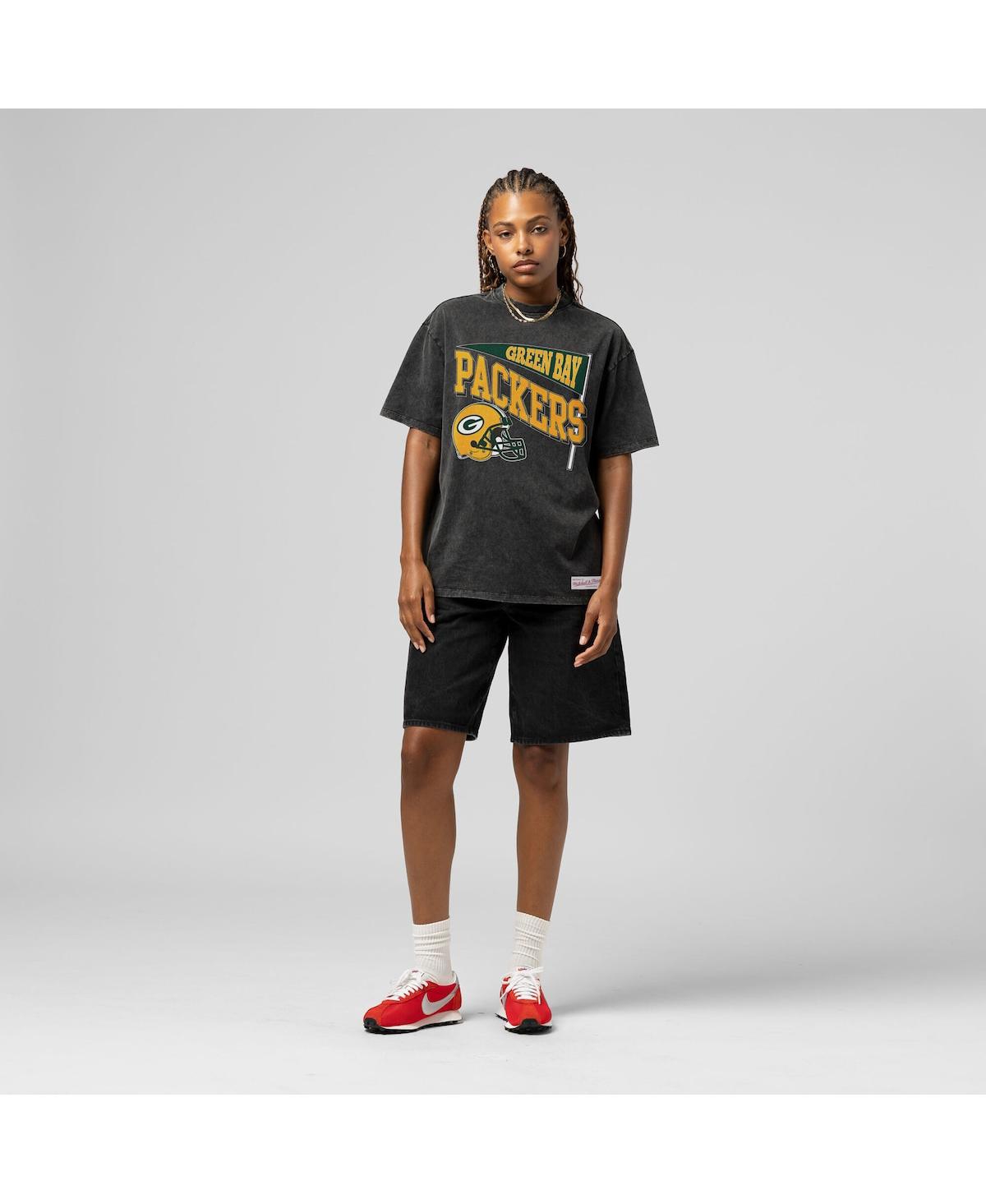 Click here for Mitchell & Ness Womens Black Green Bay Packers Tea... prices
