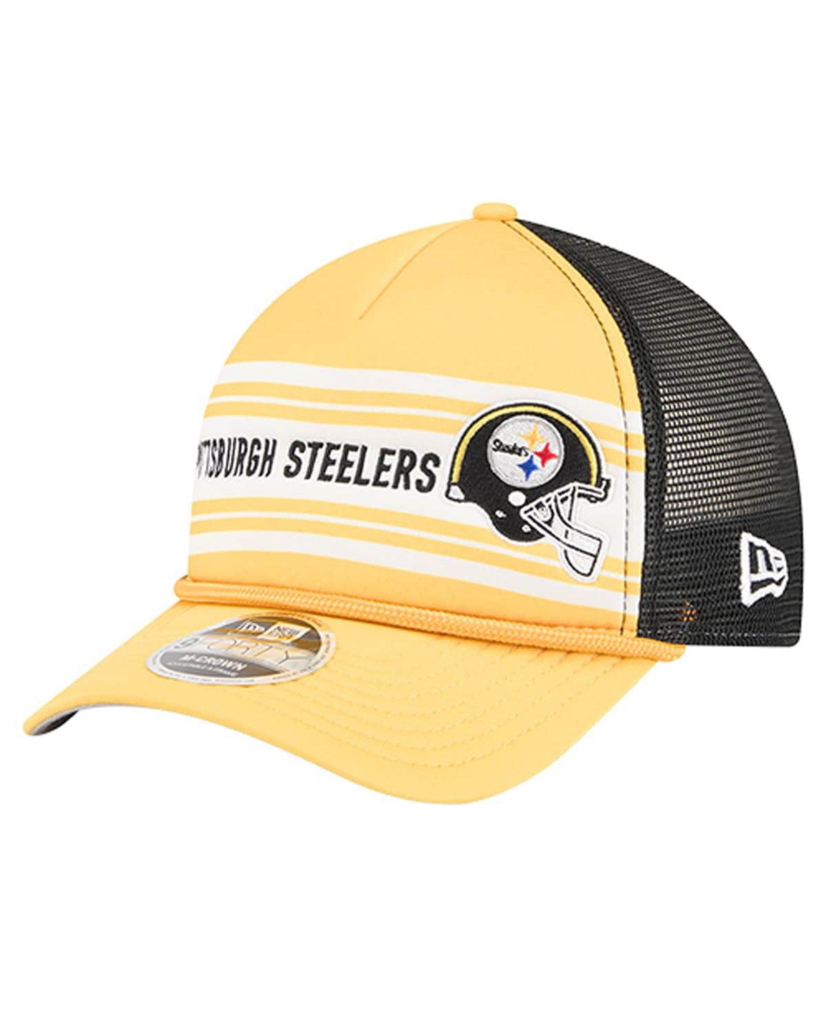 Click here for New Era Mens Gold Pittsburgh Steelers Linear A-Fra... prices