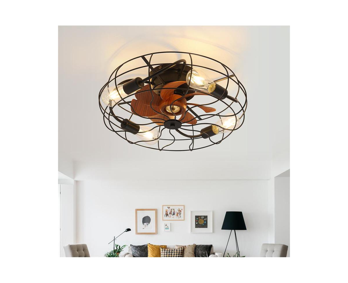 Click here for 20-inch Rustic Minimalist Style Black Caged Indoor... prices