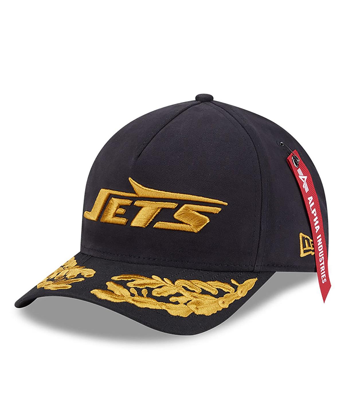 Click here for New Era x Alpha Mens Industries Black New York Jet... prices