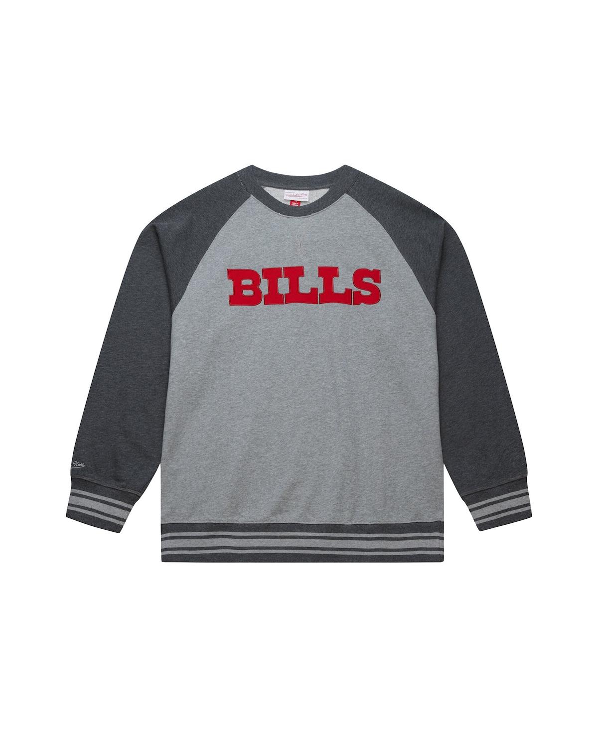 Click here for Mitchell & Ness Mens Heather Gray Buffalo Bills Vi... prices