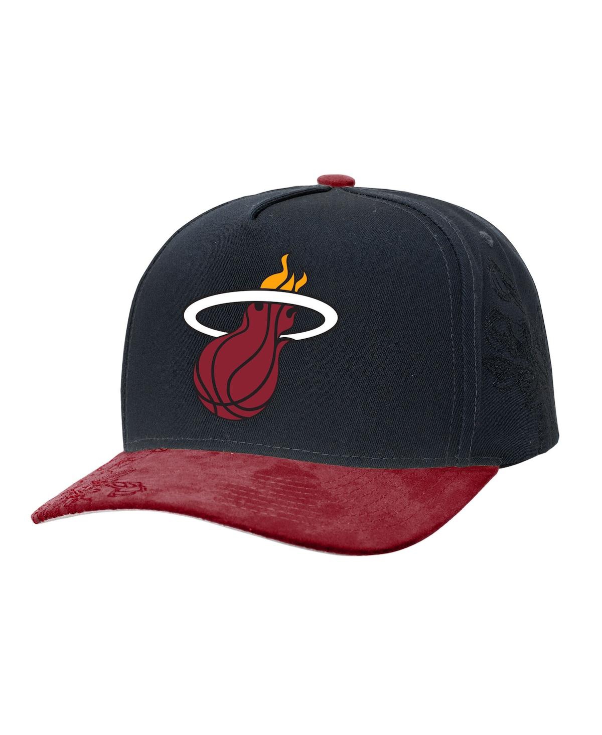 Click here for Mitchell & Ness Mens Black/Red Miami Heat May Flow... prices