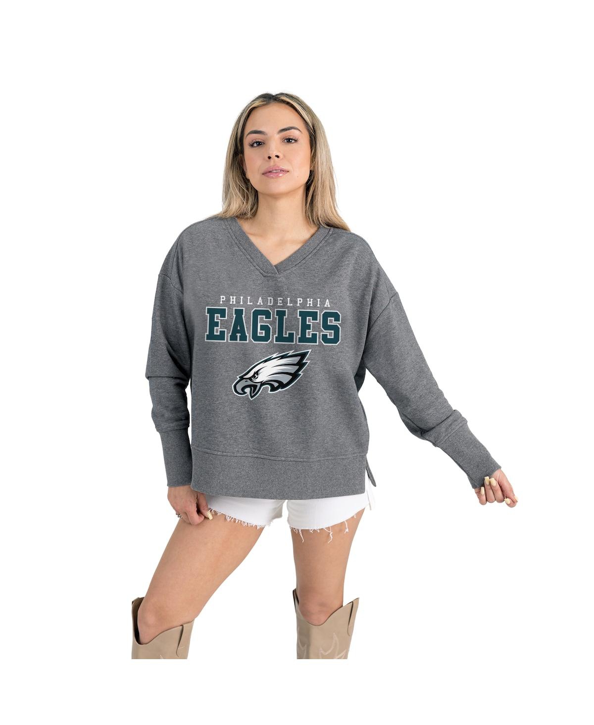Click here for Gameday Couture Womens Gray Philadelphia Eagles Fr... prices