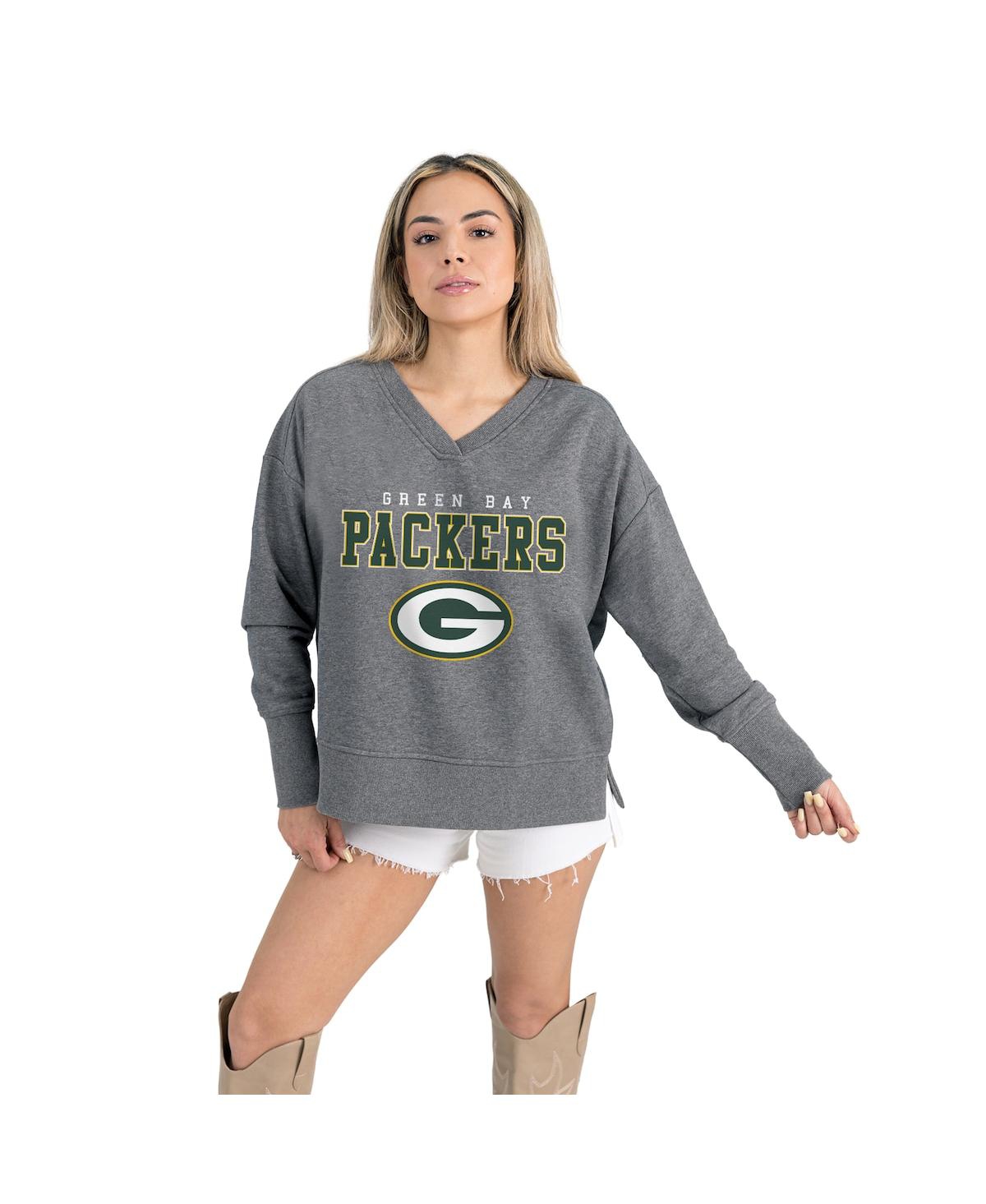 Click here for Gameday Couture Womens Gray Green Bay Packers Fren... prices