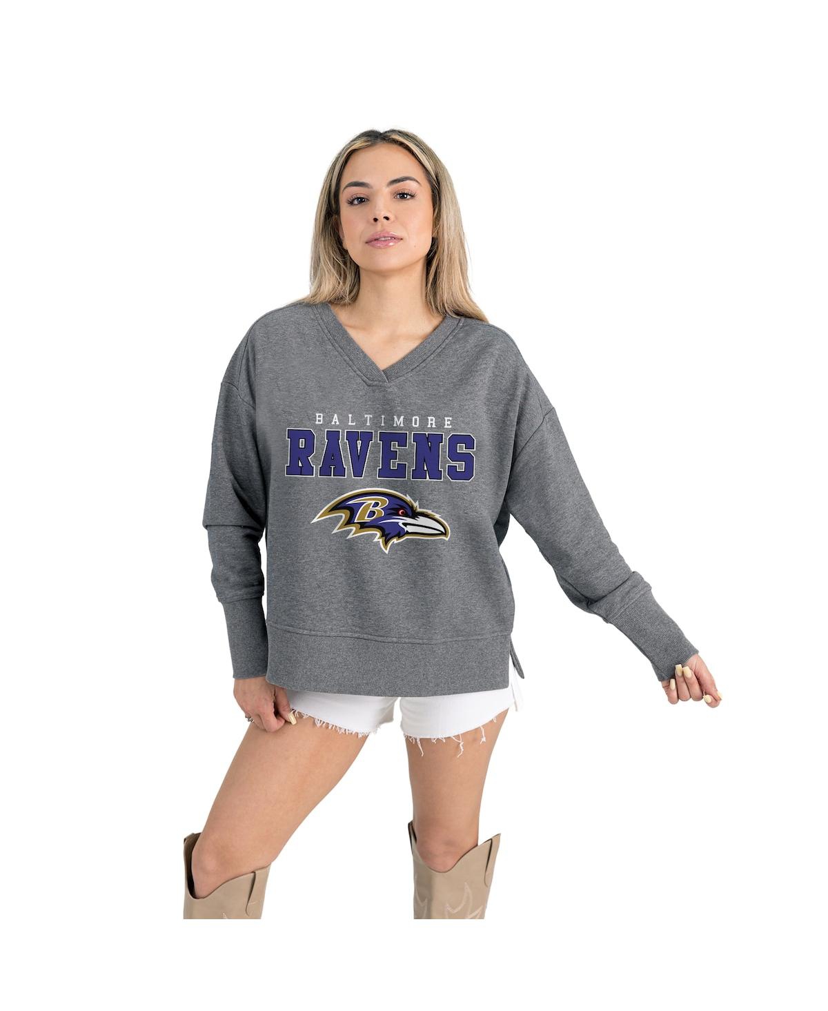 Click here for Gameday Couture Womens Gray Baltimore Ravens Frenc... prices