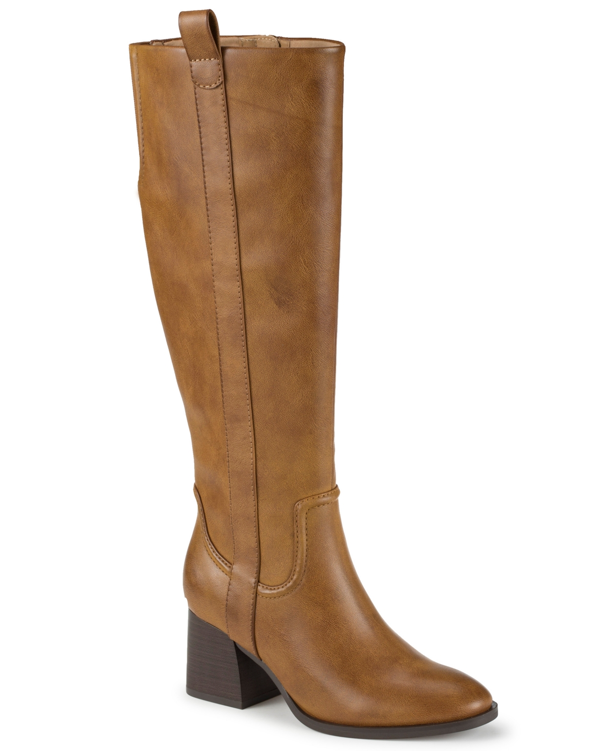 Click here for Baretraps Womens Daicy Wide Calf Tall Boot - Cogna... prices