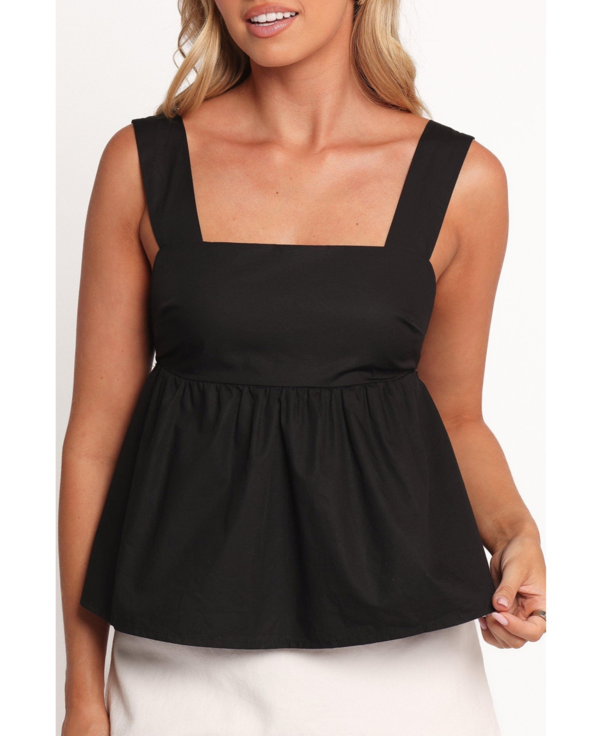 Click here for Petal and Pup Womens Chatham Top - Black prices
