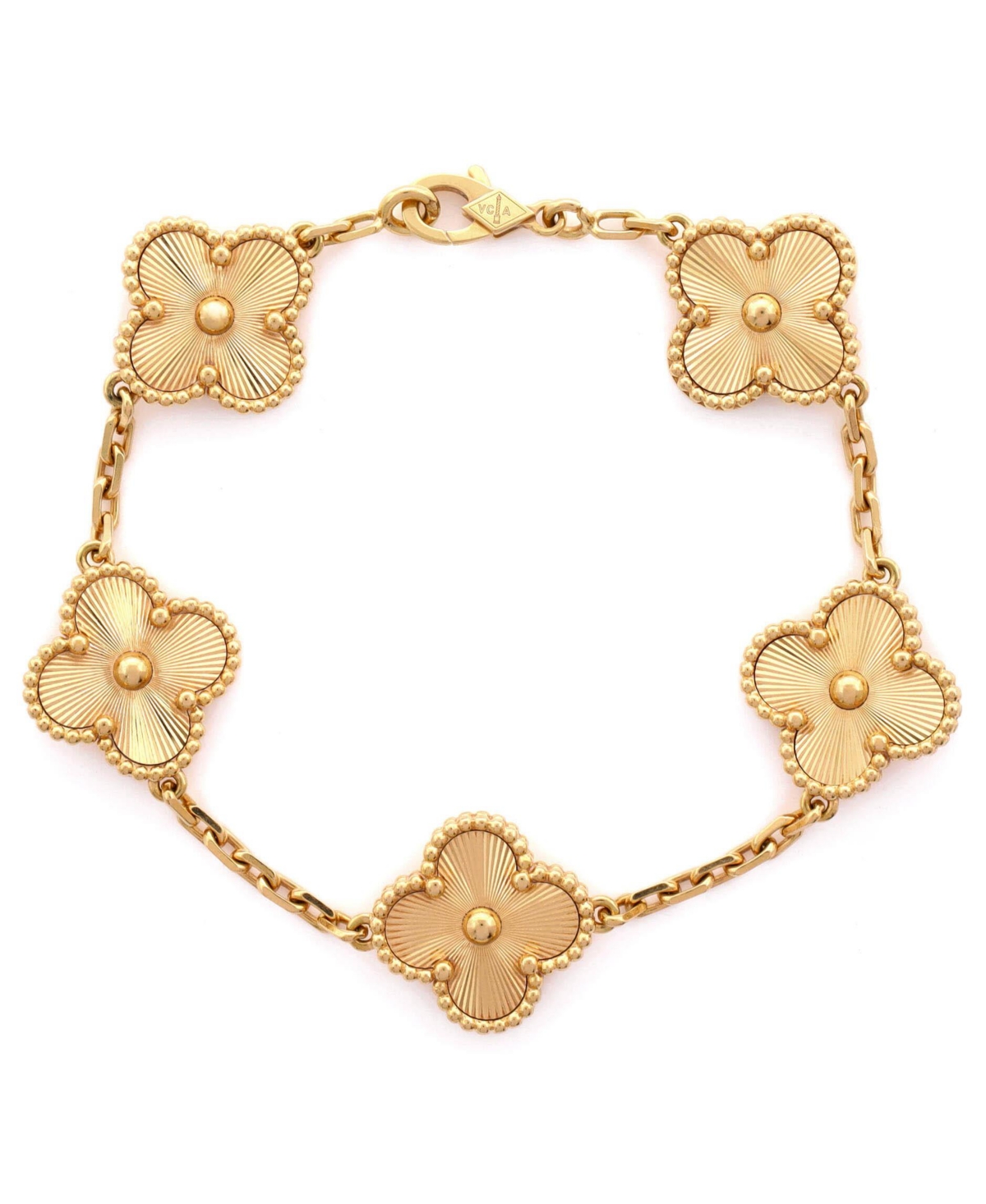 Click here for Pre-Owned Van Cleef & Arpels Vintage Alhambra 5 Mo... prices