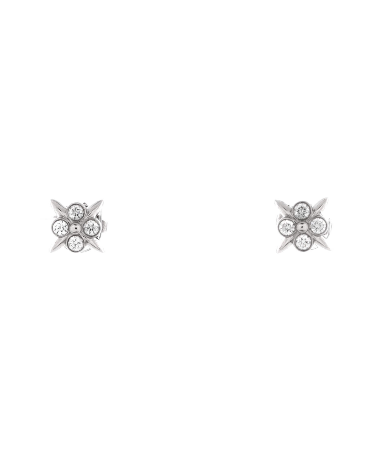 Click here for Pre-Owned Tiffany & Co. Lace Stud Earrings - Plati... prices