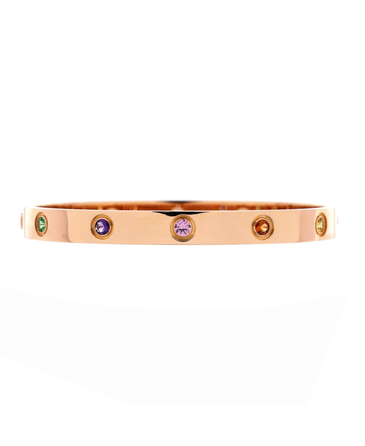 Click here for Pre-Owned Cartier Love 10 Stone Bracelet - 18k ros... prices