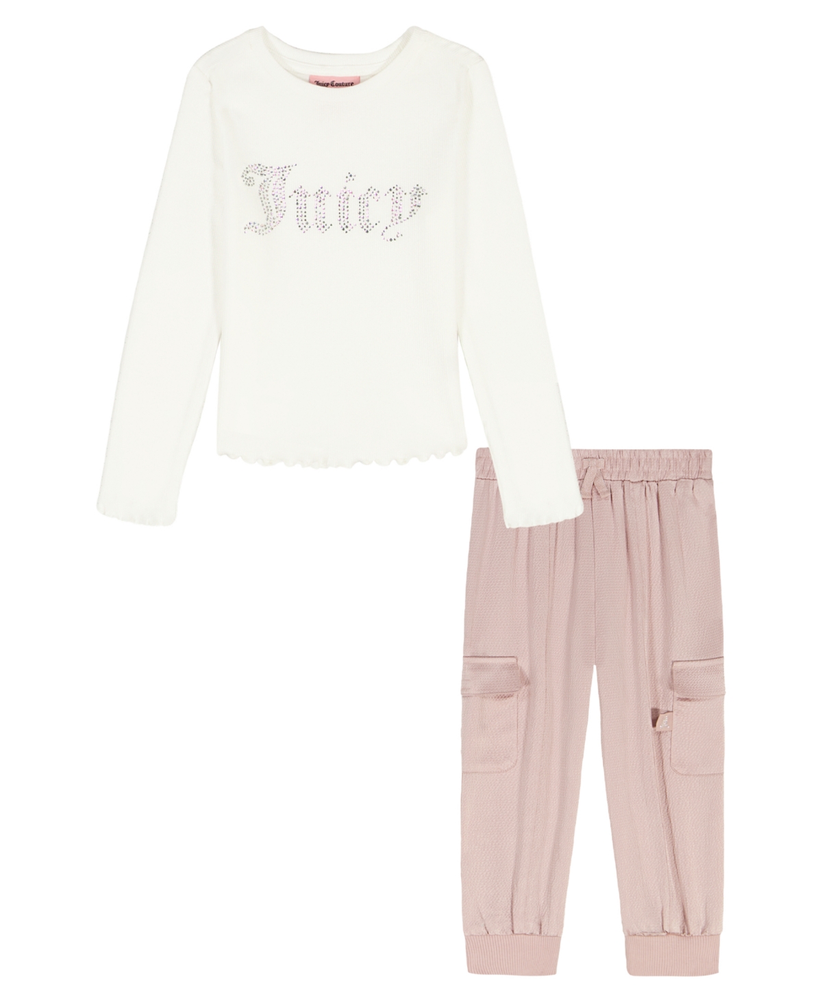 Click here for Juicy Couture Girls Toddler 2T-4T 2-Piece Knit Rib... prices