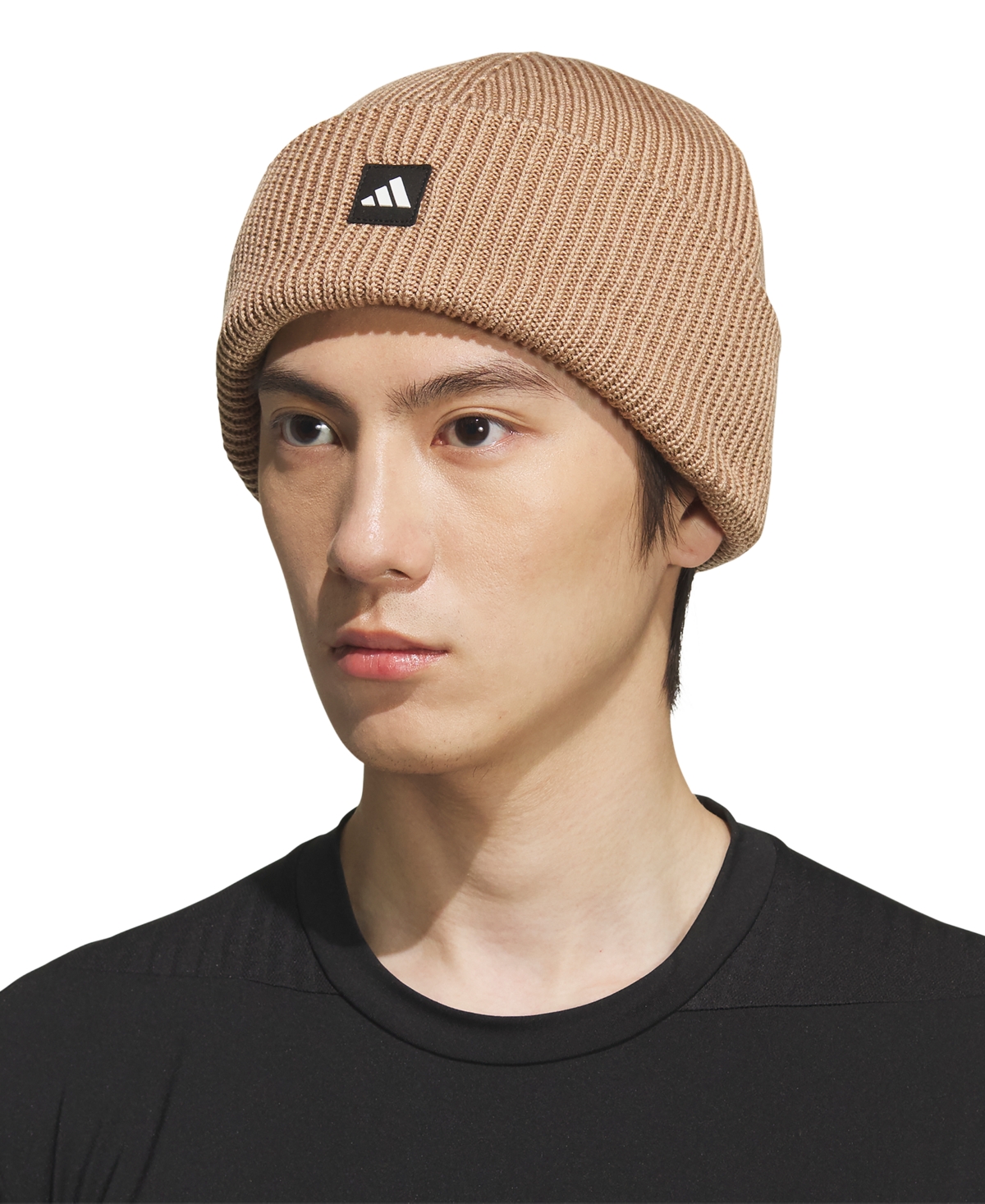 Click here for adidas Mens Premium Cuff Fold Beanie - Medium Beig... prices