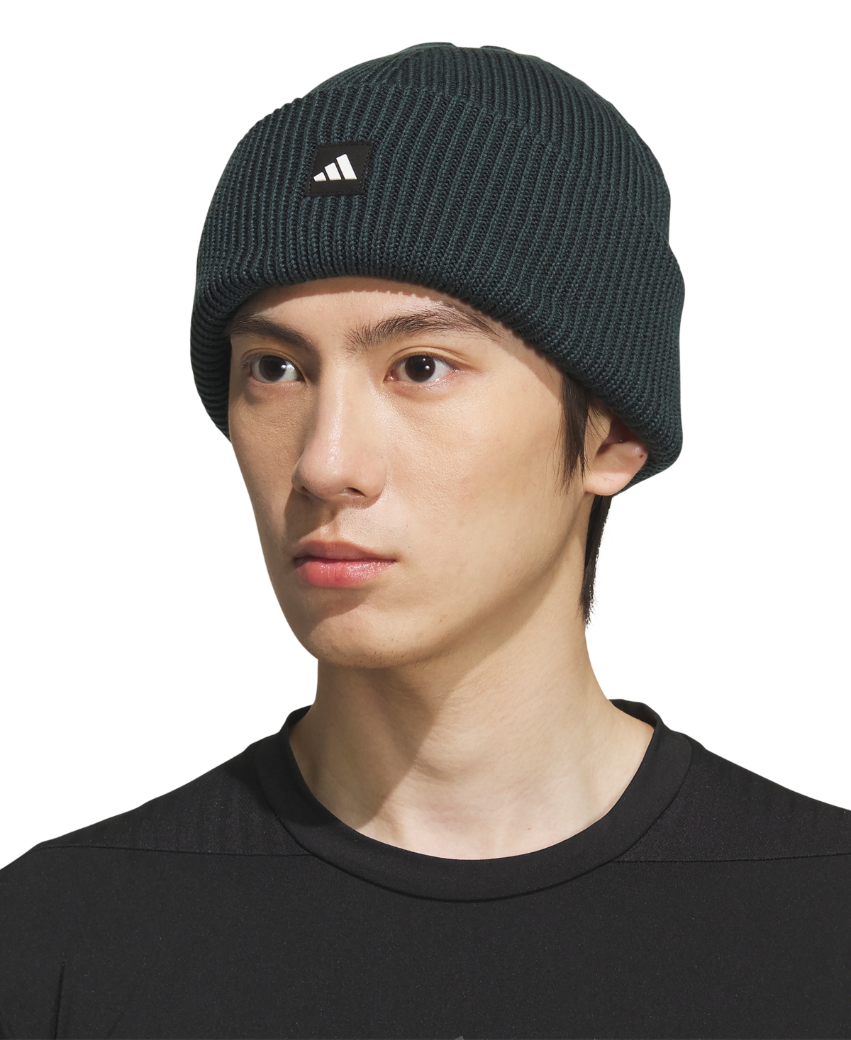 Click here for adidas Mens Premium Cuff Fold Beanie - Dark Green prices