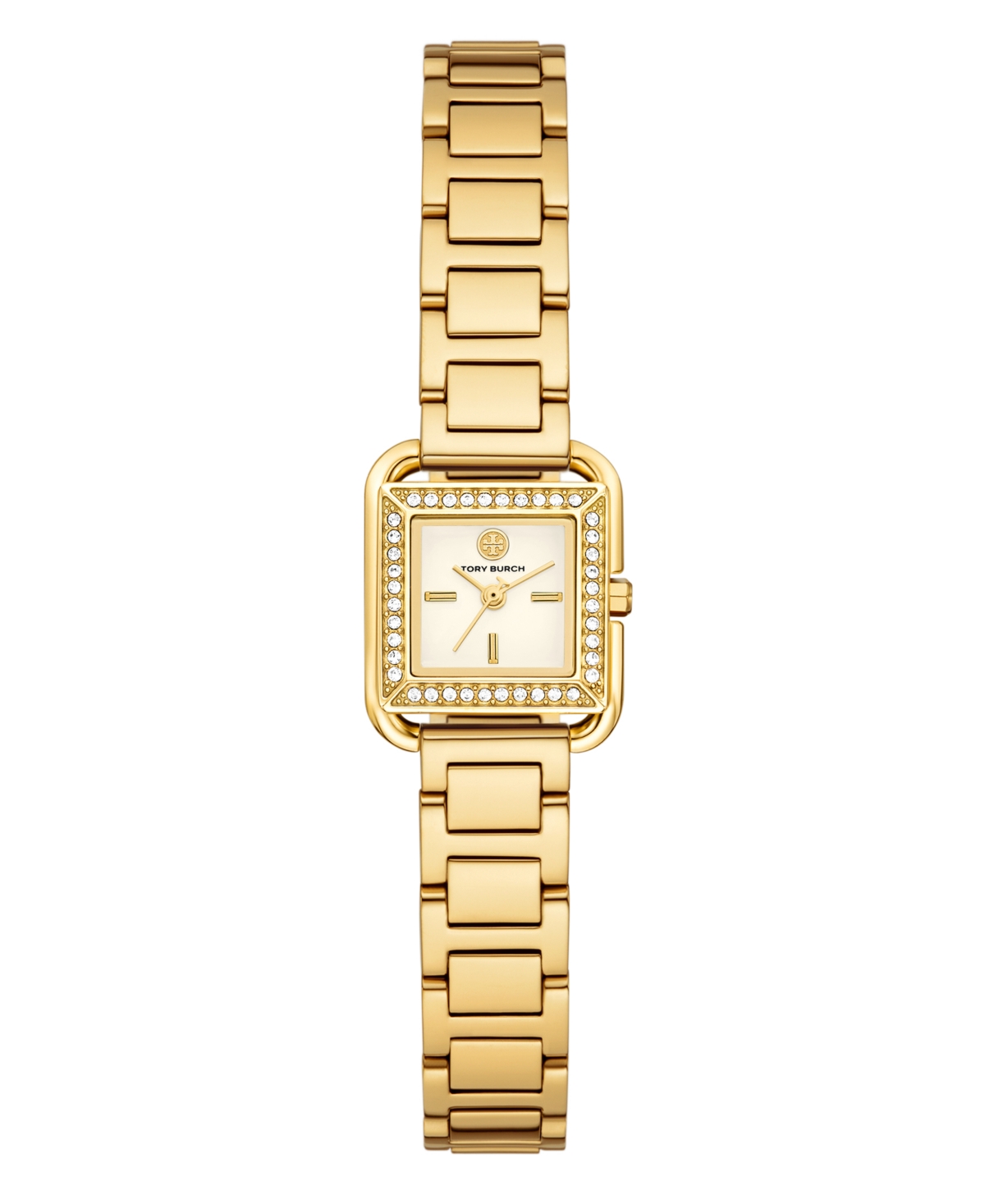 Click here for Tory Burch Womens The Kira Square Small Quartz Thr... prices