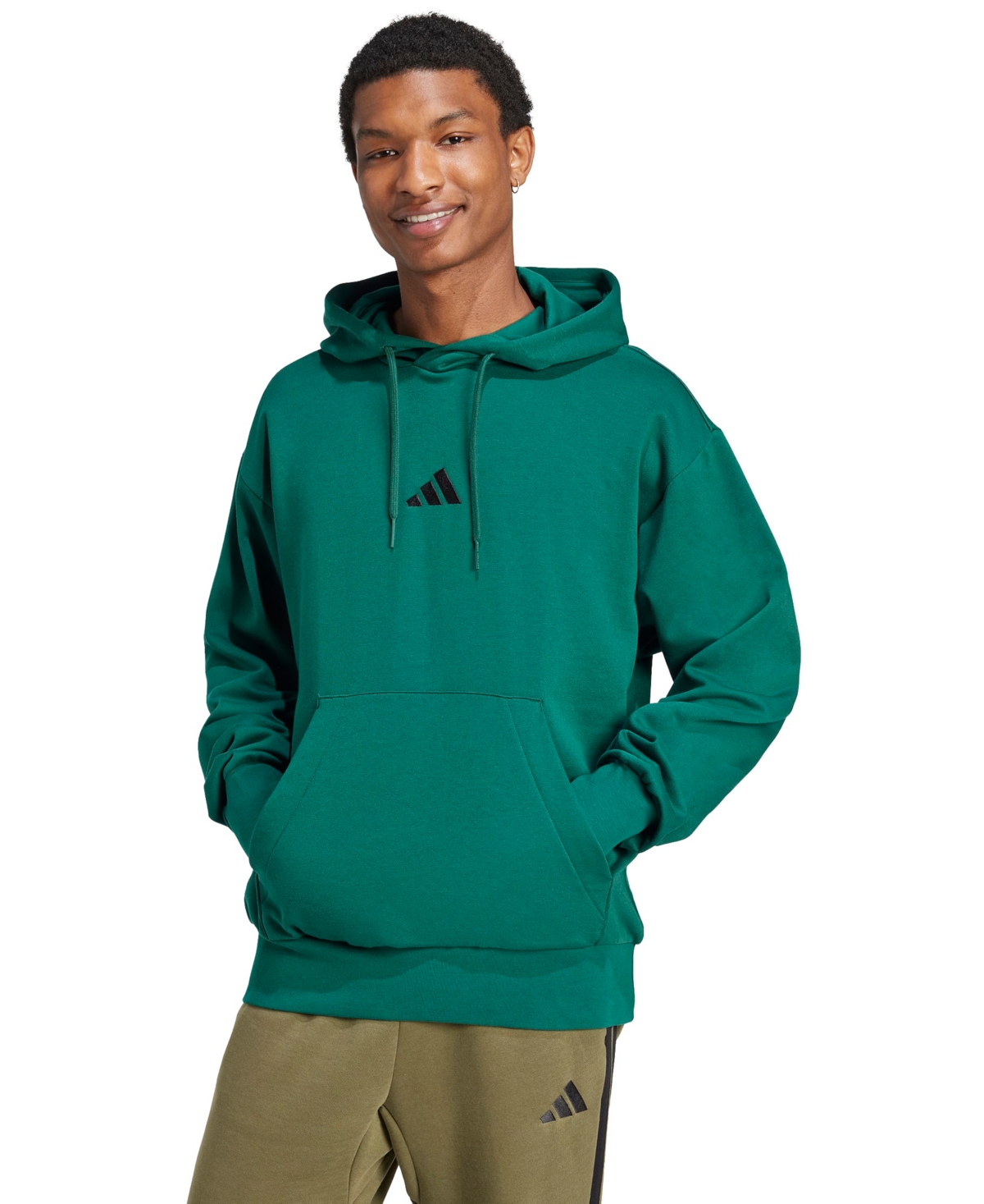 Click here for adidas Mens Essentials FeelCozy Fleece Hoodie - Co... prices