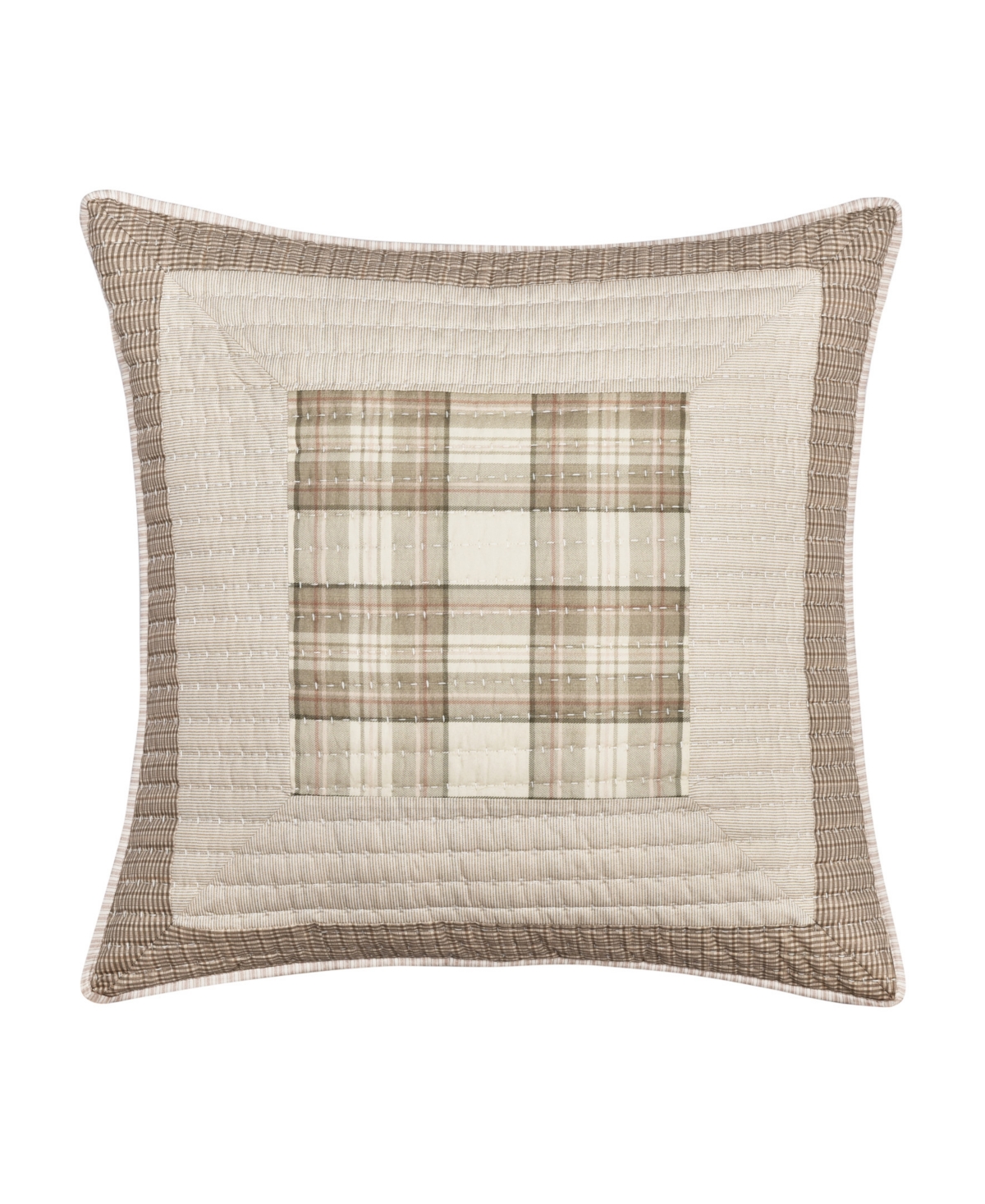 Click here for Piper & Wright Mayfair Quilted Sham  European - Bl... prices