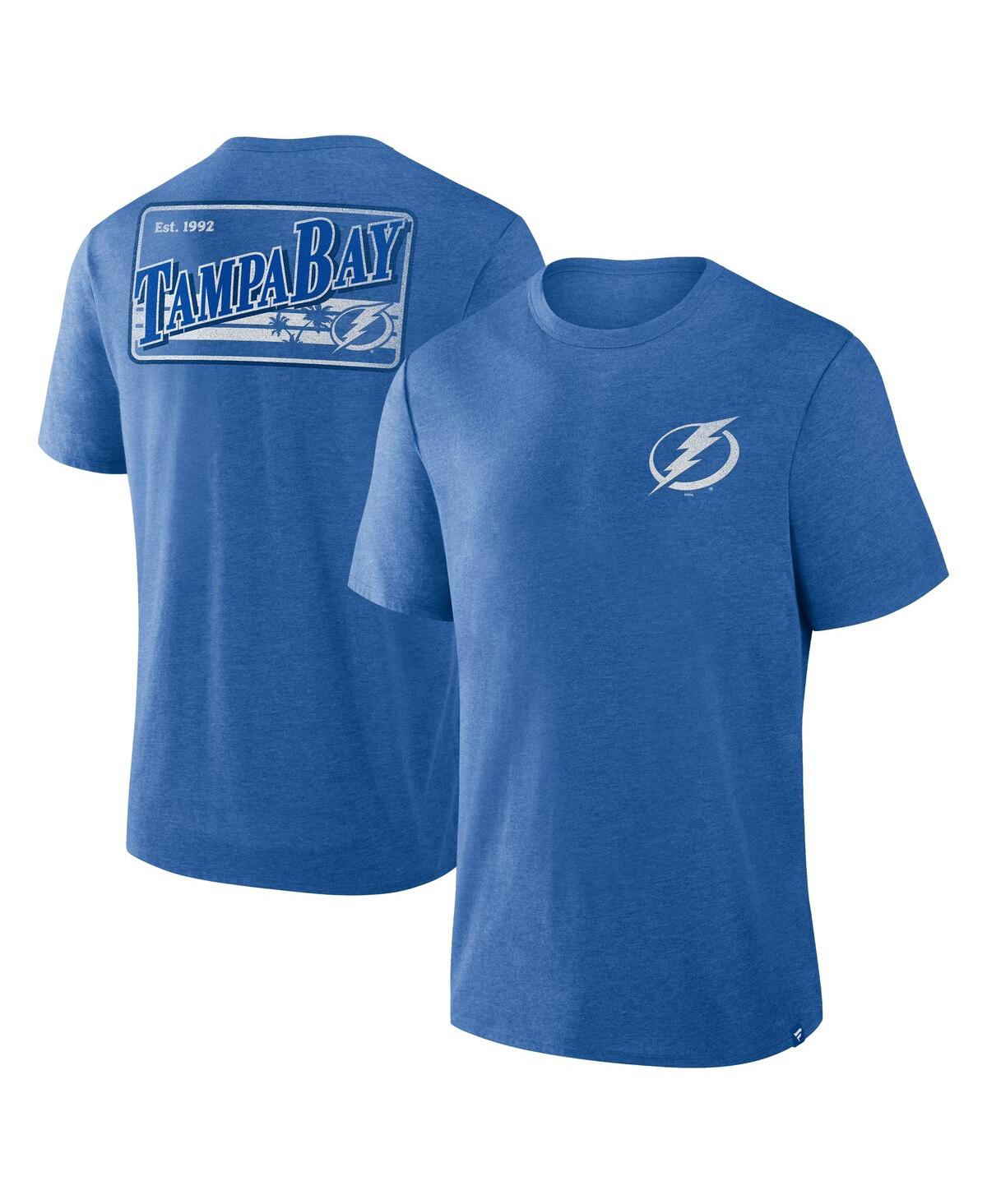 Click here for Fanatics Mens Heather Blue Tampa Bay Lightning Fan... prices