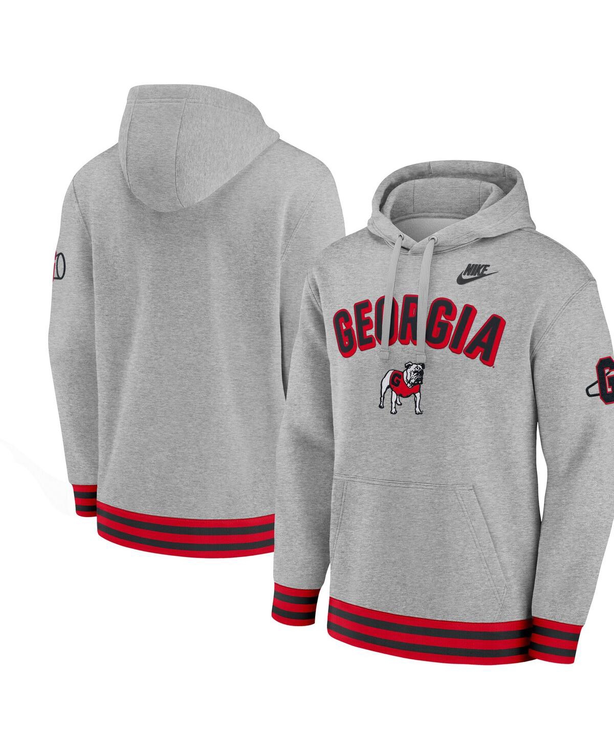 Click here for Nike Mens Heather Gray Georgia Bulldogs Legacy Ret... prices